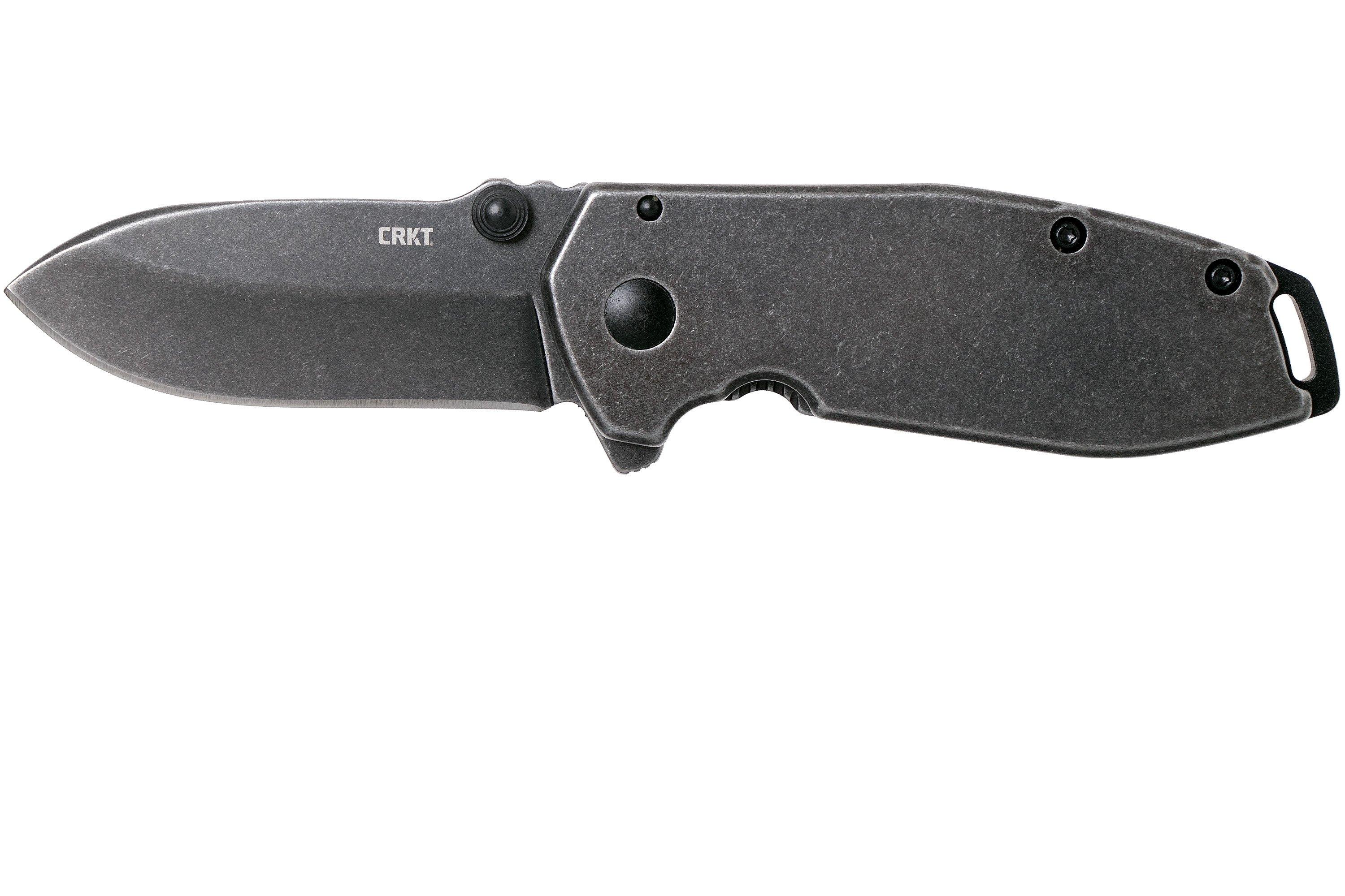 CRKT Squid Assisted 2439 Blackwash zakmes, Lucas Burnley design ...