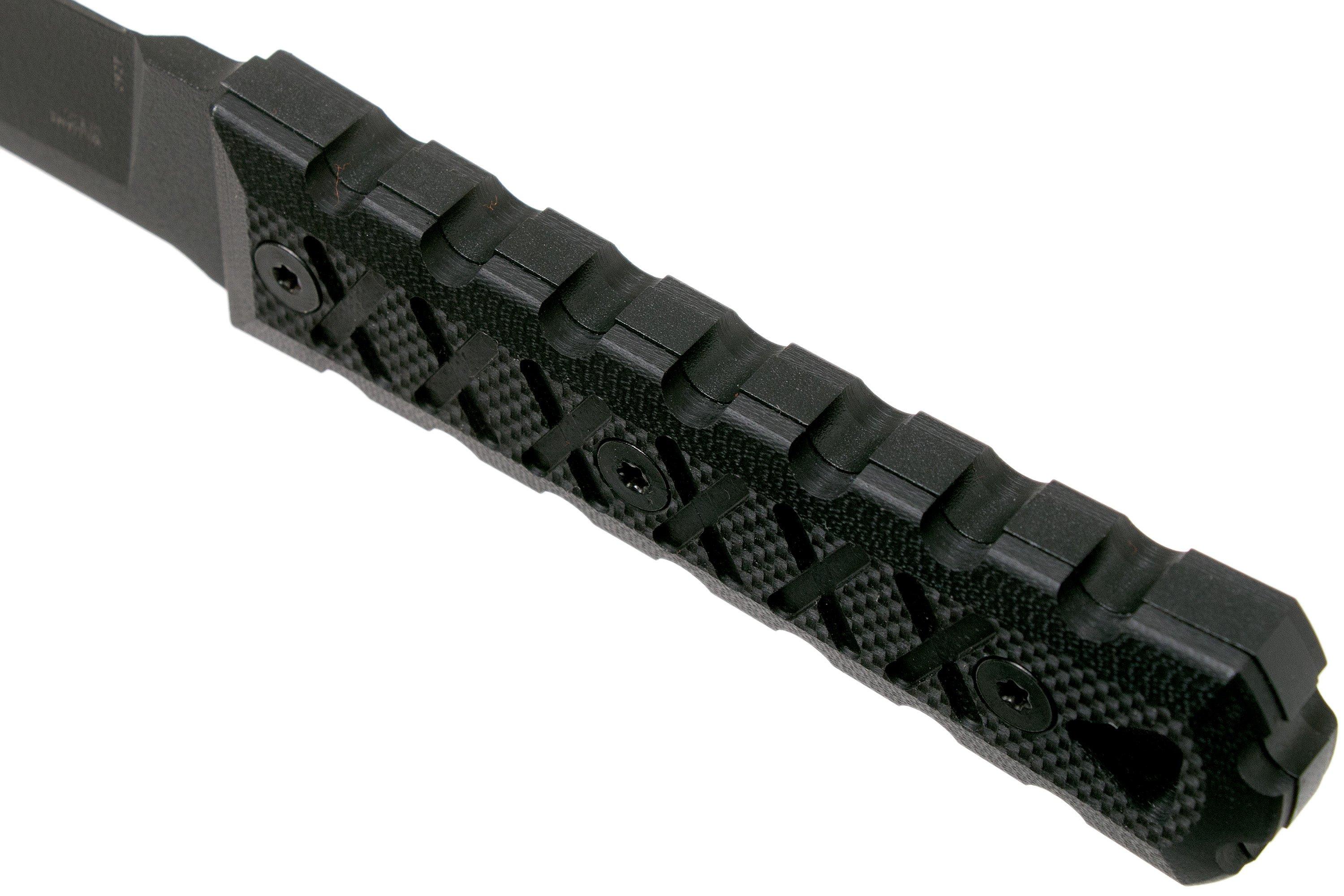 CRKT HZ6 Black 2927 fixed knife, James Williams design | Advantageously ...