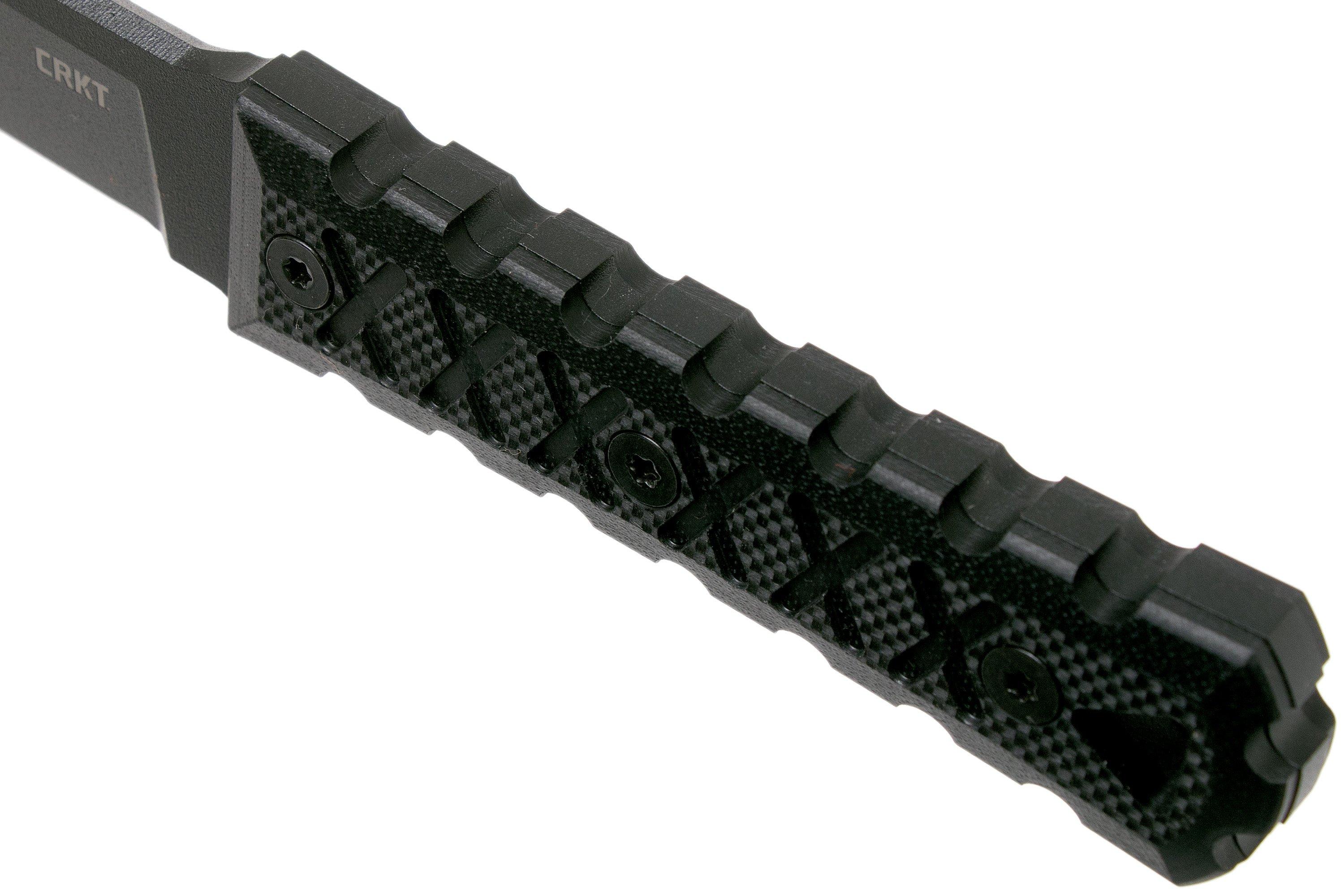 CRKT HZ6 Black 2927 fixed knife, James Williams design | Advantageously ...