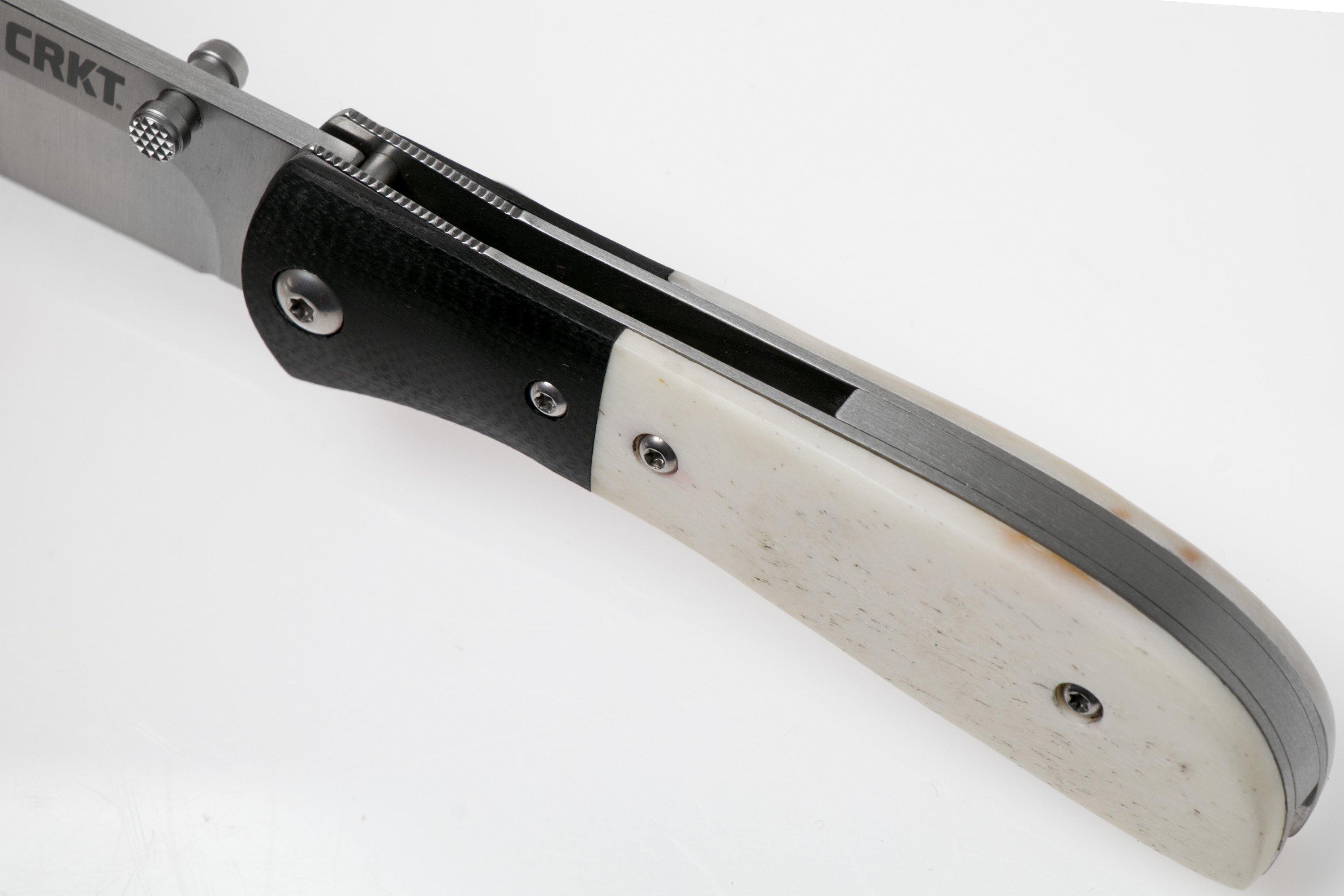 CRKT M4-02 White bone navaja, Kit Carson Design | Compras con ventajas ...