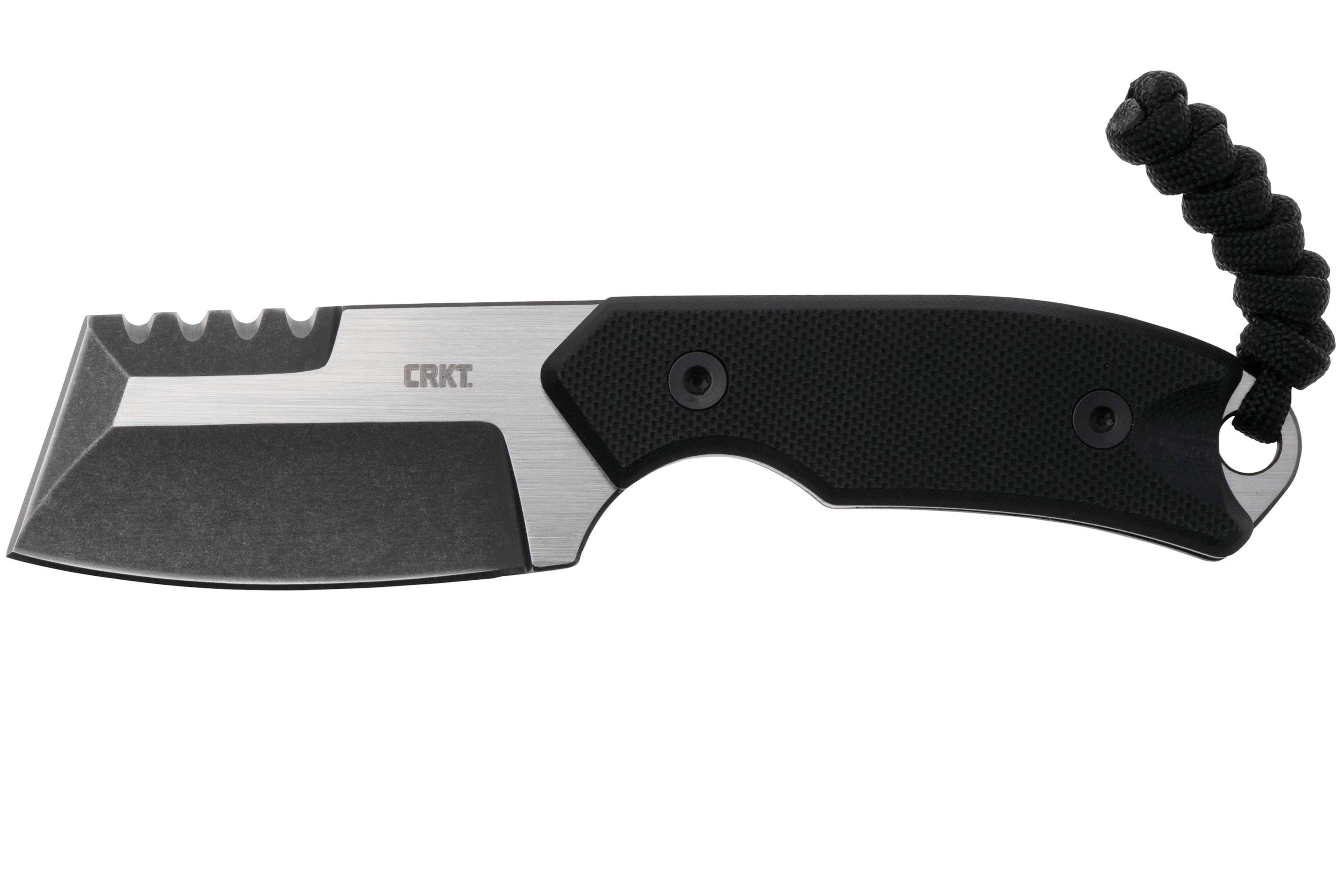 CRKT Razel Compact 4036 Black G10 fixed knife, Jon Graham design ...