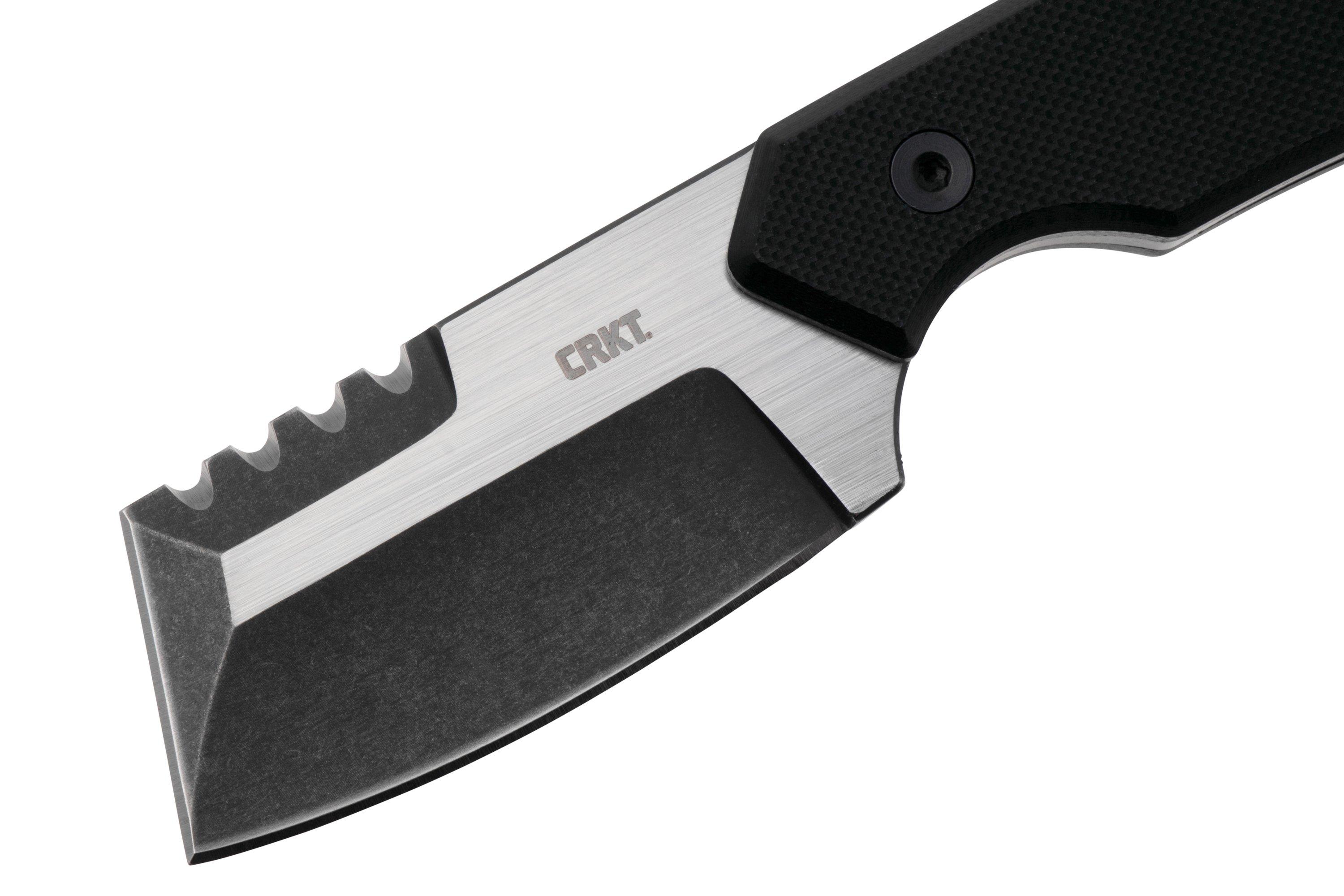 CRKT Razel Compact 4036 Black G10 fixed knife, Jon Graham design ...