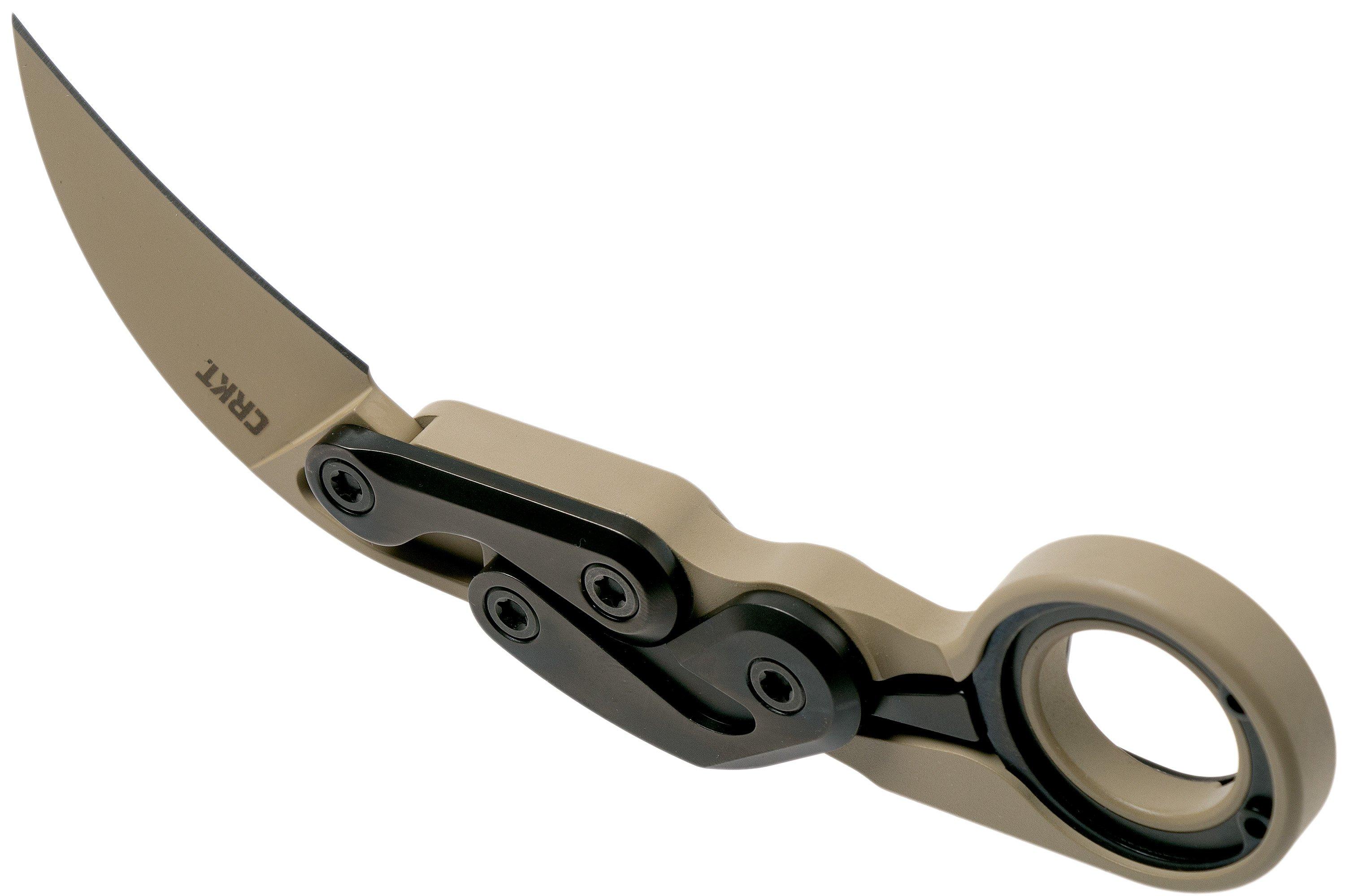 CRKT Provoke Desert Sand 4040DS Kinematic Karambit pocket knife, Joe ...