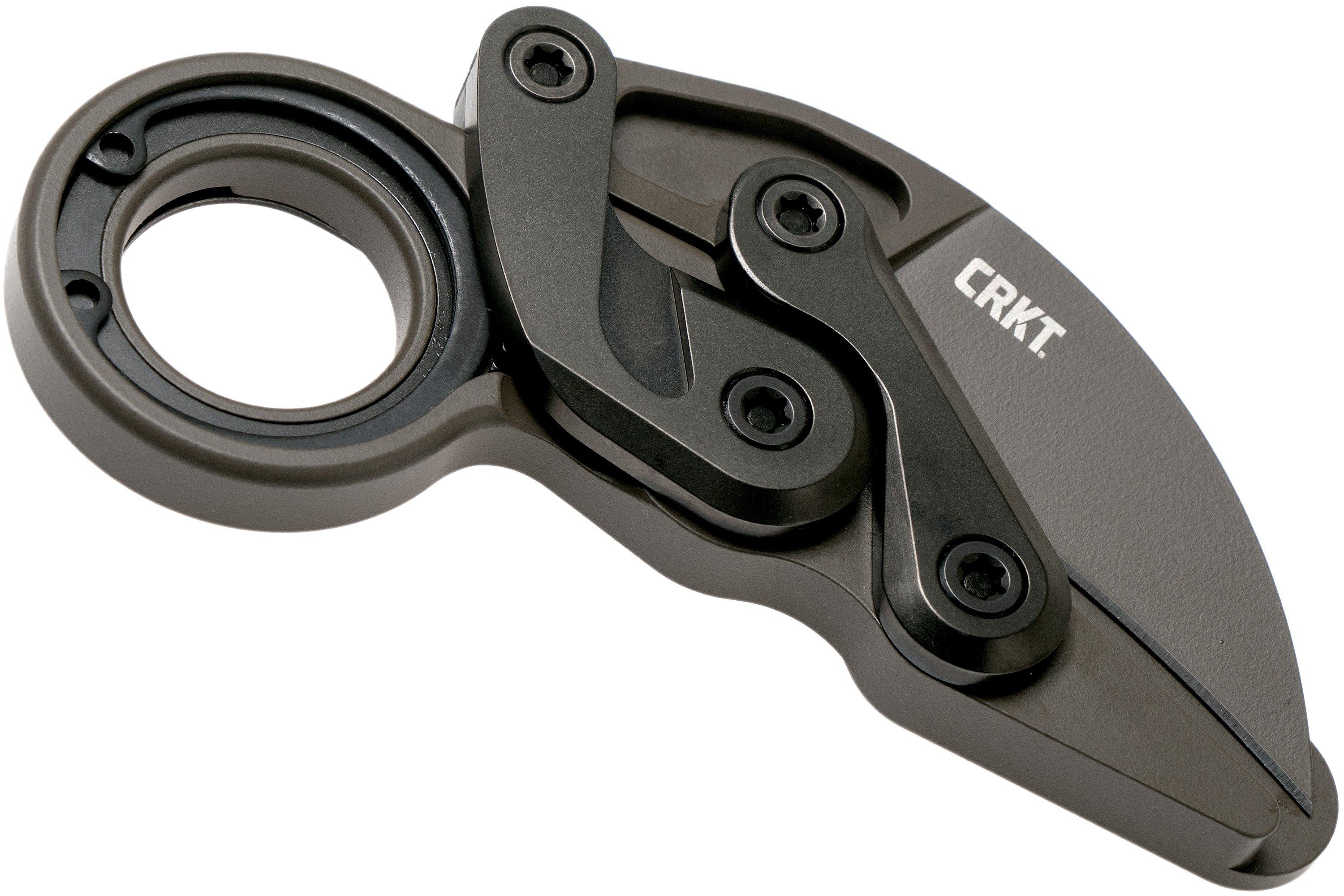 CRKT Provoke 4040E Earth Kinematic Karambit pocket knife, Joe Caswell ...