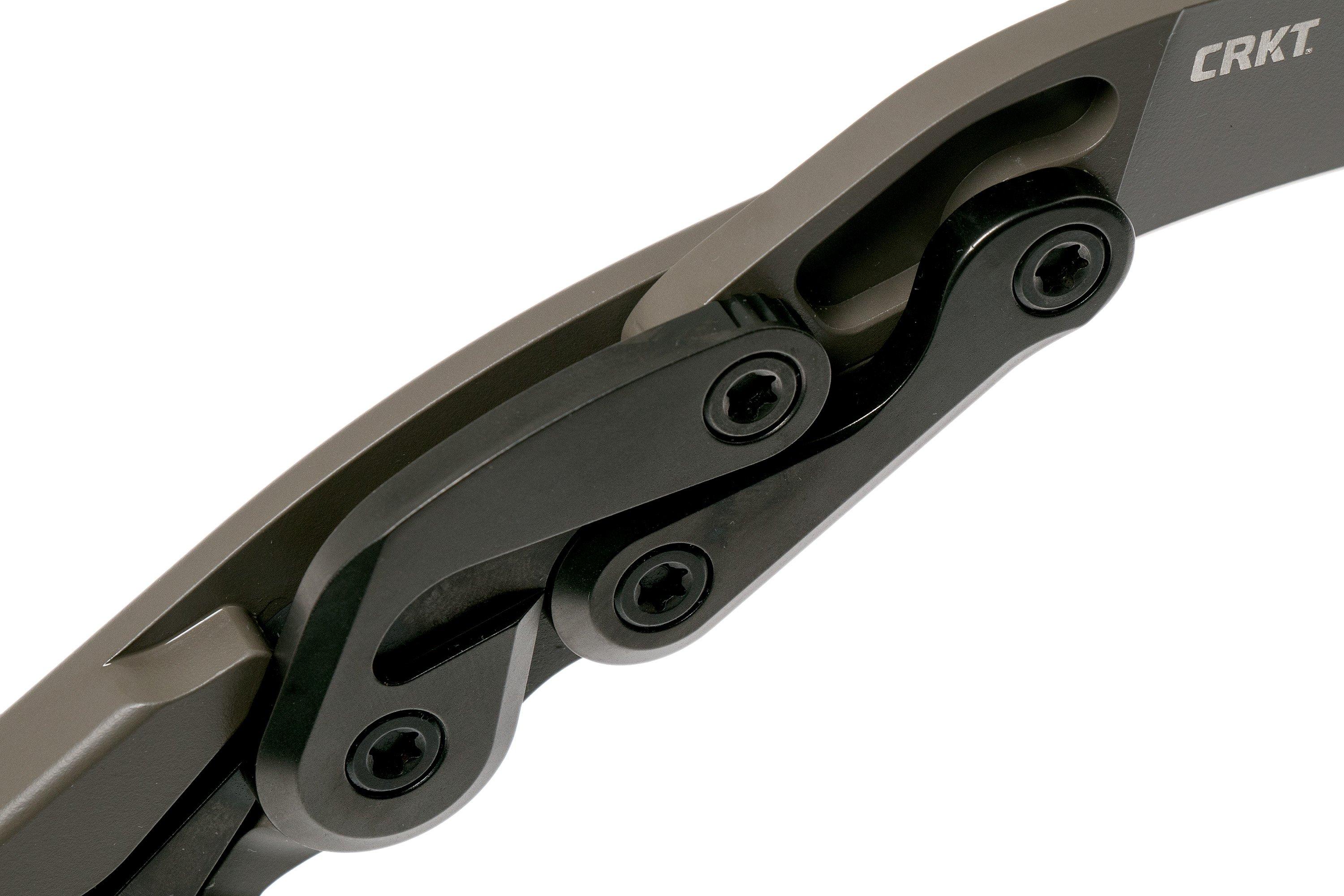 CRKT Provoke 4040E Earth Kinematic Karambit pocket knife, Joe Caswell ...