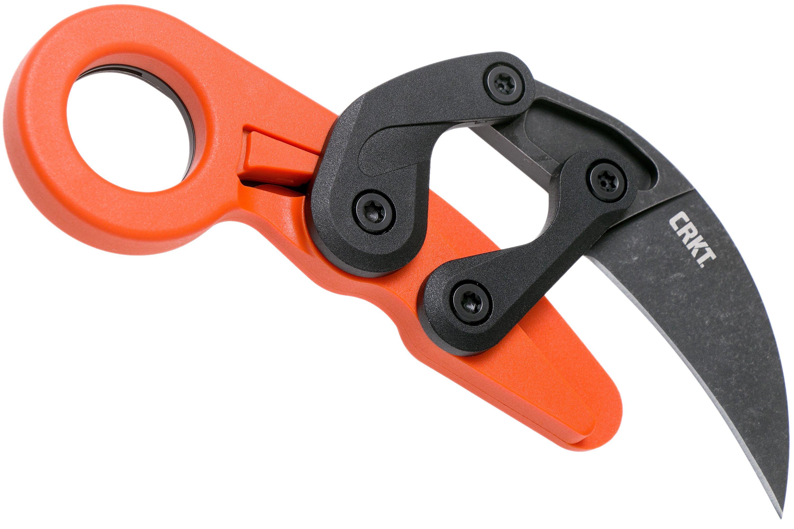 CRKT Provoke Orange 4041O pocket knife, Joe Caswell design ...