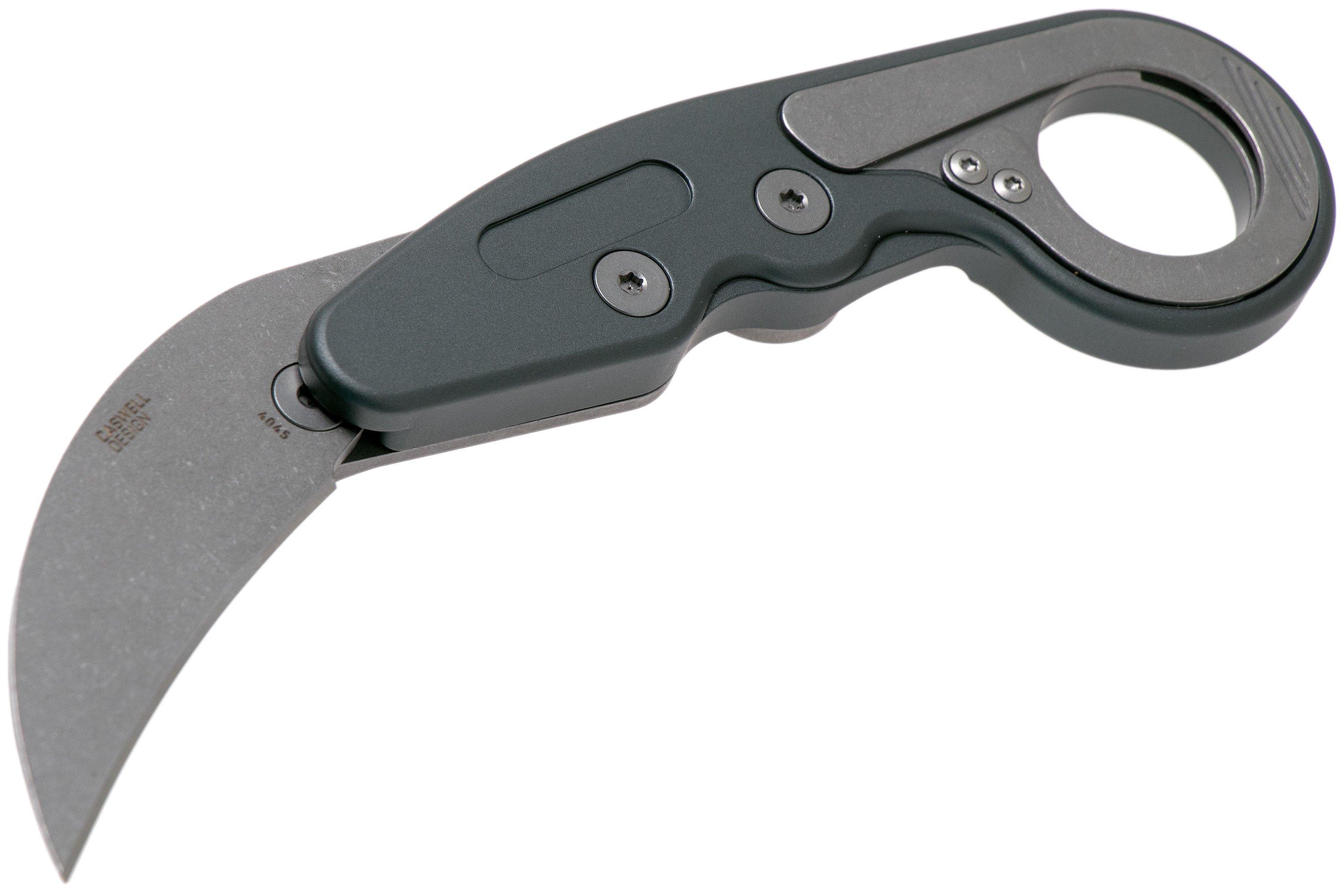 CRKT Provoke Compact 4045 Kinematic Karambit pocket knife, Joe Caswell ...