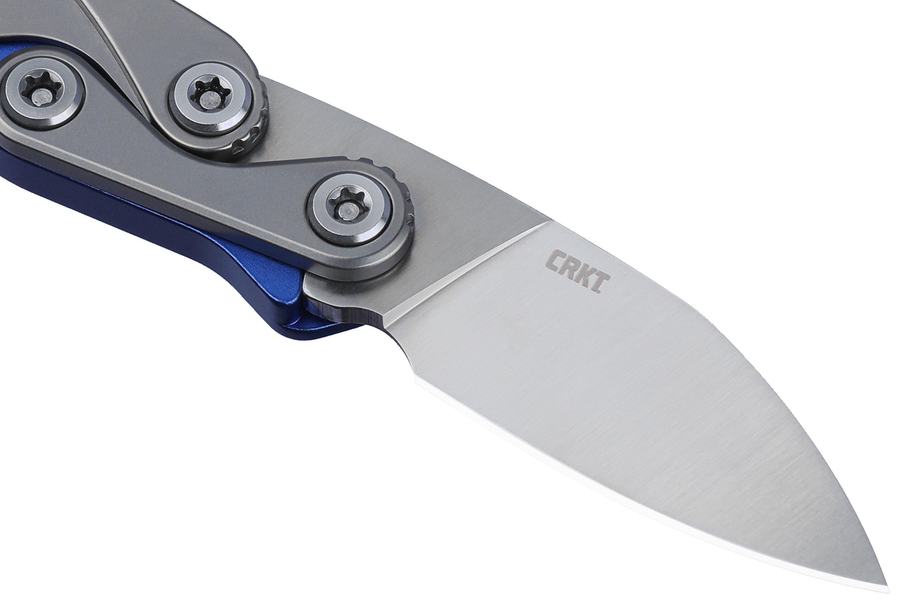 CRKT Provoke EDC, Blue pocket knife, Joe Caswell design ...