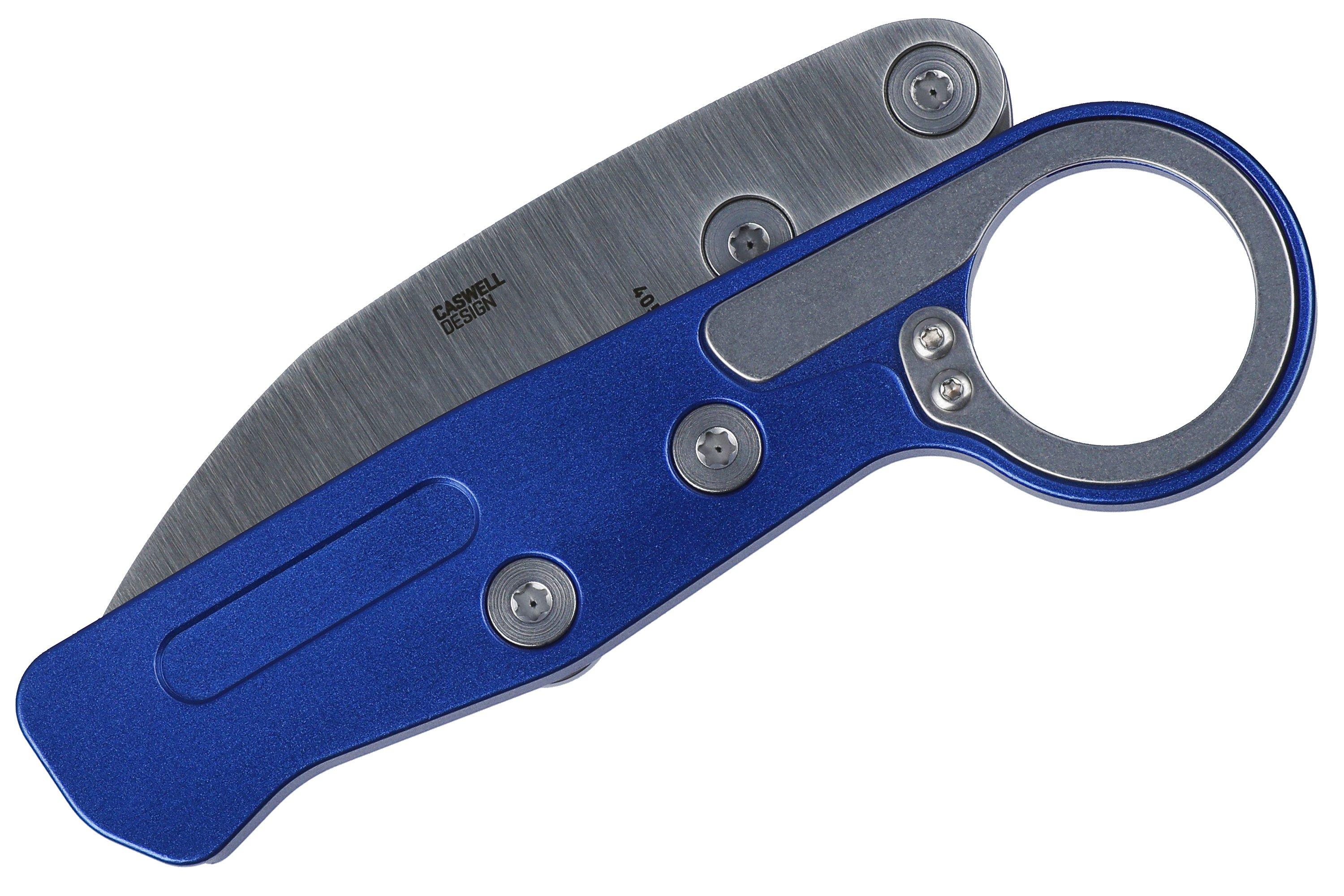 CRKT Provoke EDC, Blue pocket knife, Joe Caswell design ...