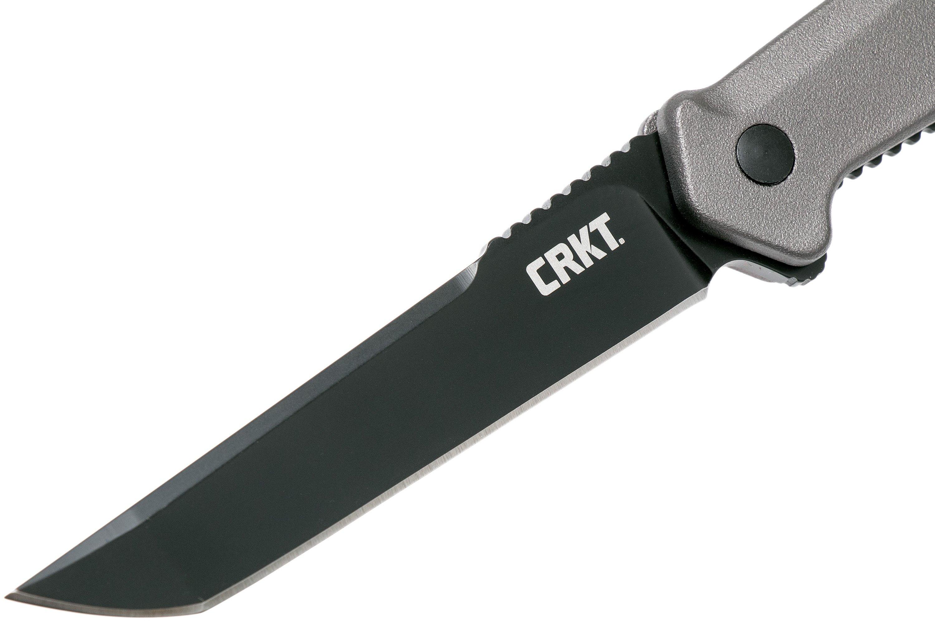 CRKT Helical D2 black 500GKP pocket knife, Ken Onion design ...
