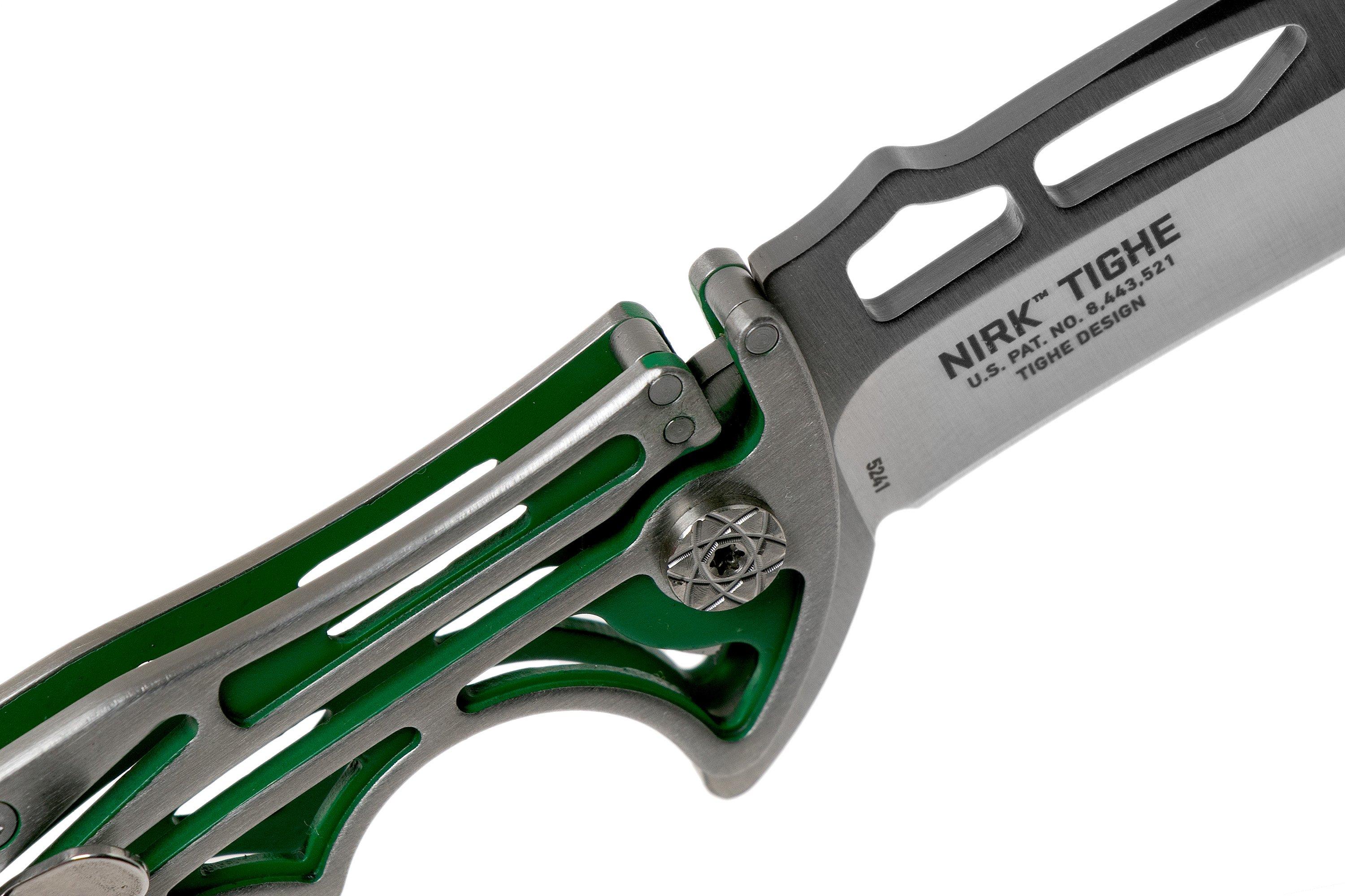 CRKT Nirk Tighe Green 5241 coltello da tasca, Brian Tighe design | Fare ...