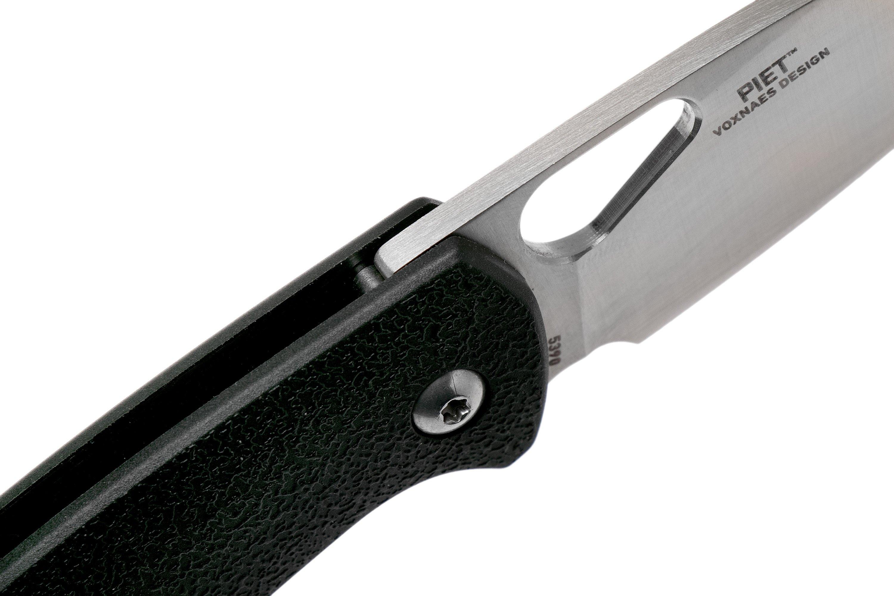 CRKT Piet 5390 pocket knife, Jesper Voxnaes design | Advantageously ...