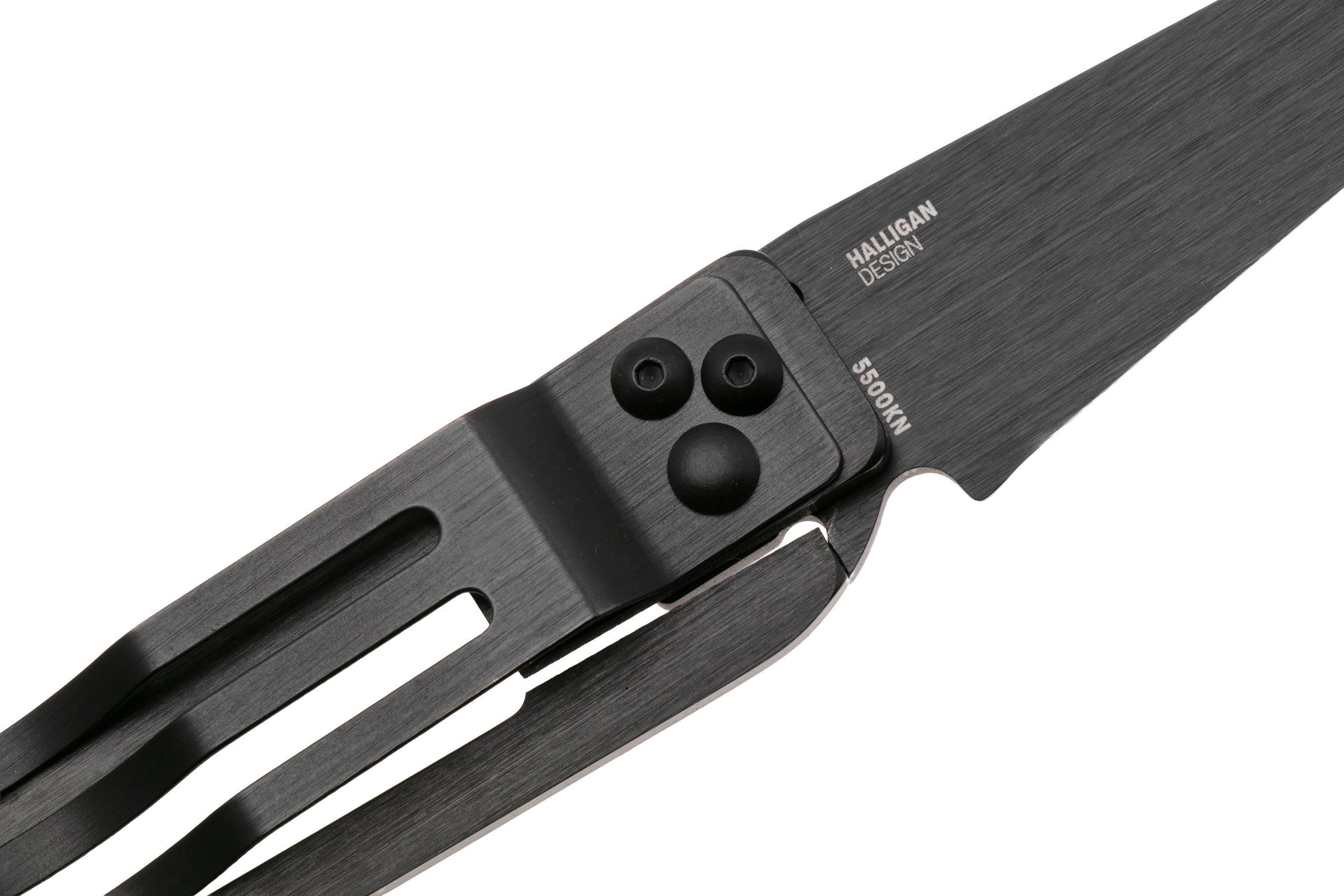 CRKT K.I.S.S. 5500KN Titanium Nitride VG10, Stainless Steel, navalha ...