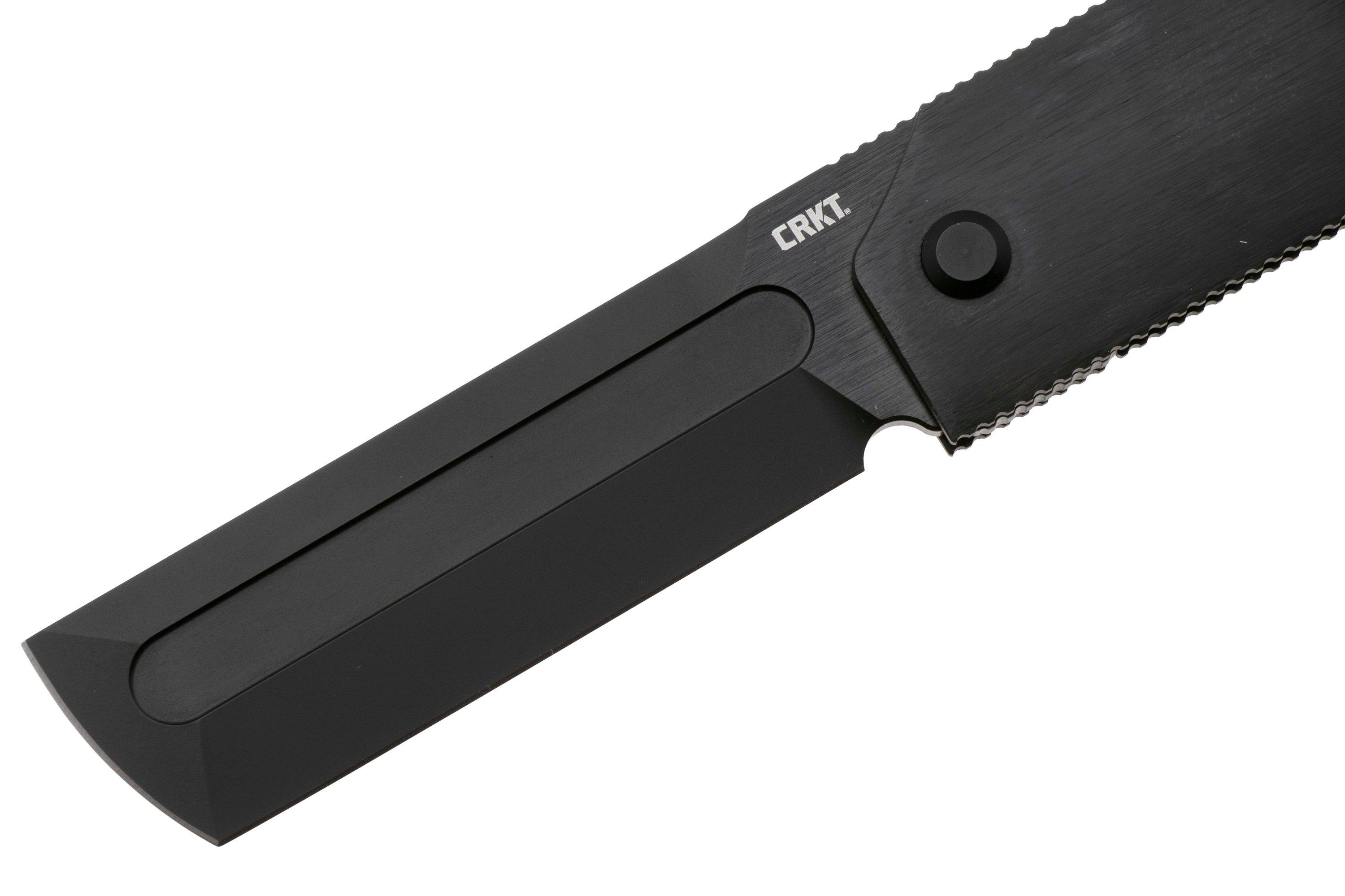 CRKT Mbombo 5920K, Black M390, Black Titanium pocket knife, Darriel ...