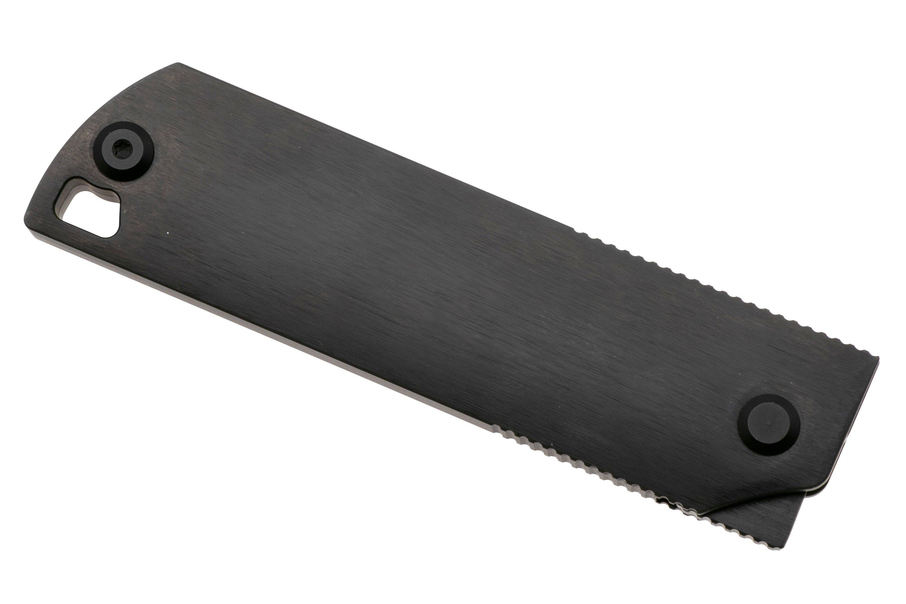 CRKT Mbombo 5920K, Black M390, Black Titanium pocket knife, Darriel ...