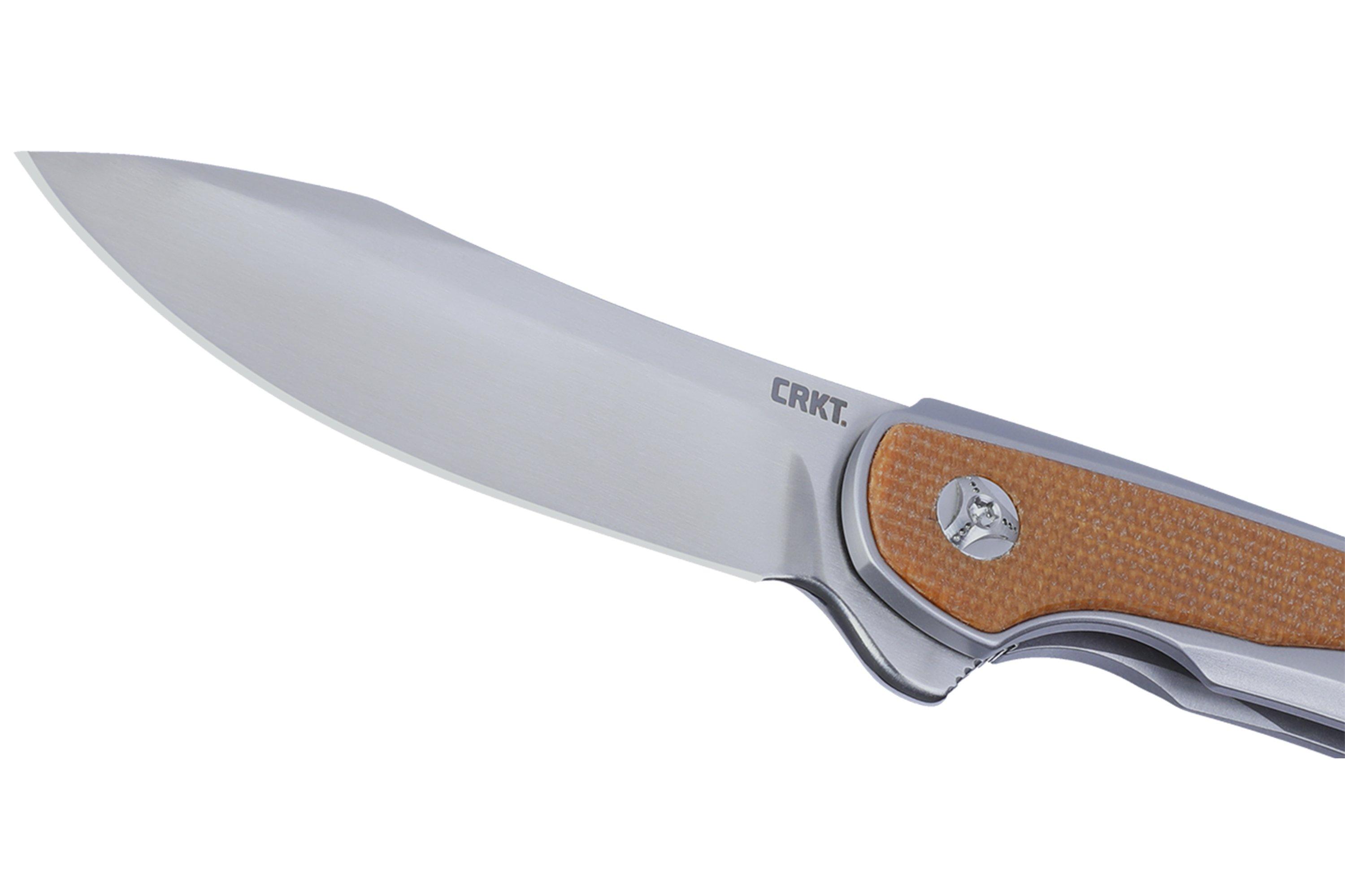 CRKT Padawan 6070 Brown Micarta navaja, Pedro Buzetti design | Compras ...