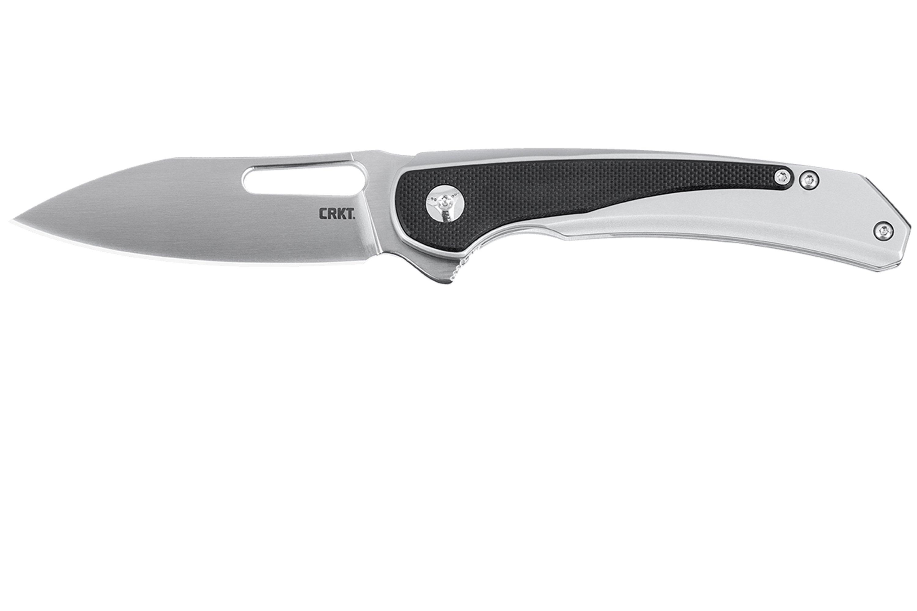 CRKT Padawan 6075 Black G10 pocket knife, Pedro Buzetti design ...