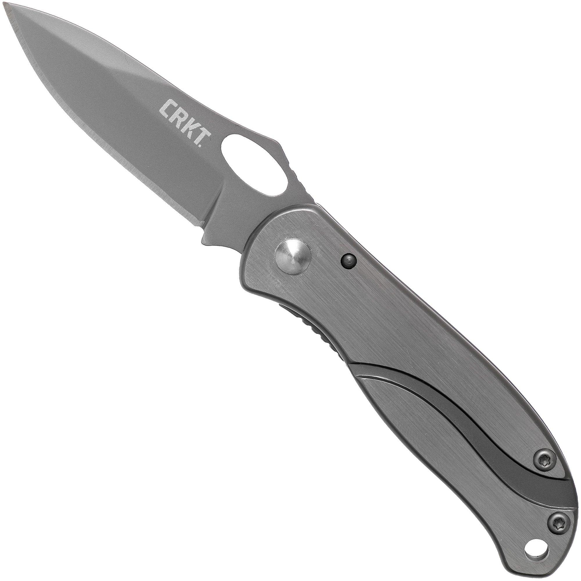 CRKT Pazoda 2 6470 Silver Black pocket knife | Advantageously shopping ...