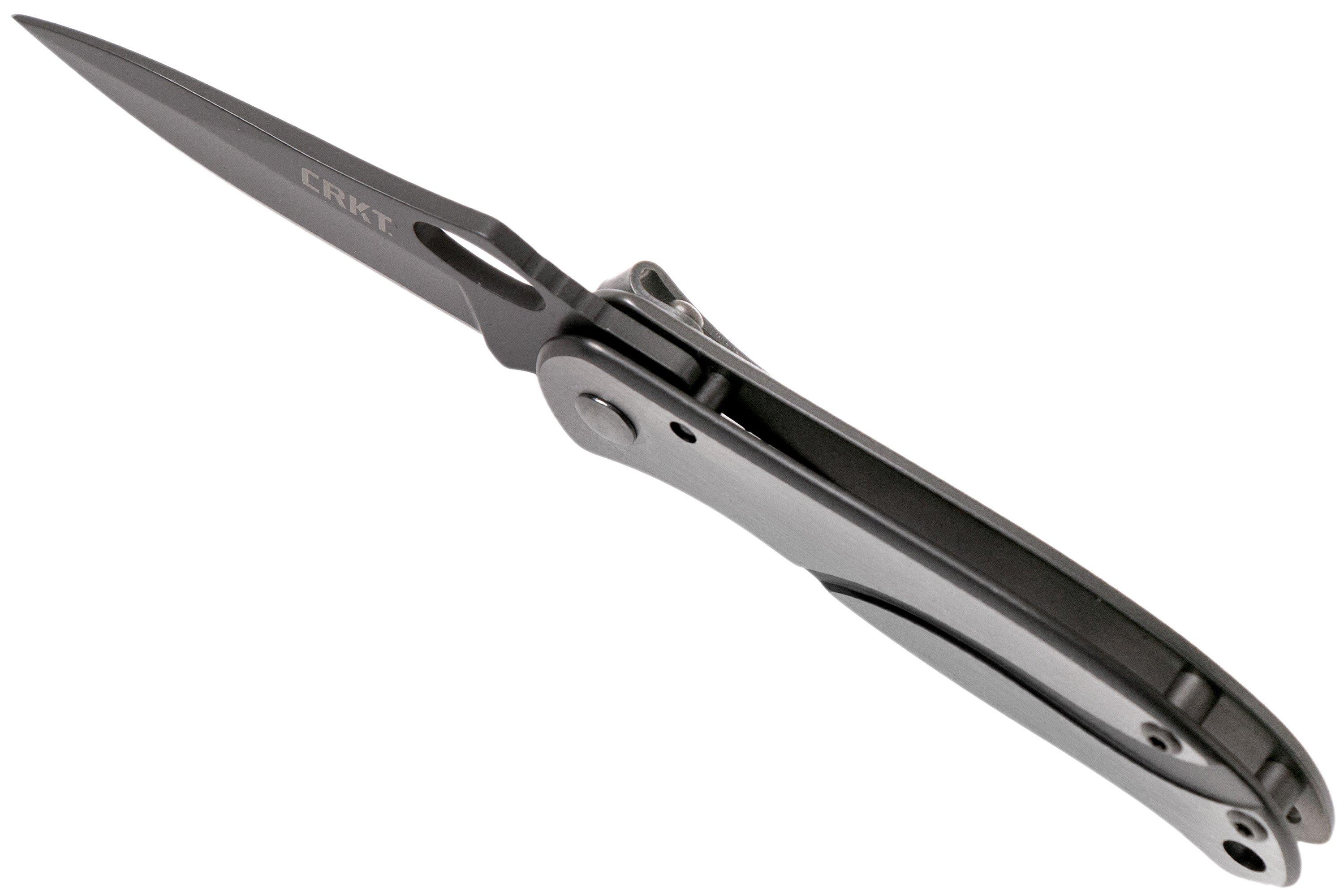 CRKT Pazoda 2 6470 Silver Black pocket knife | Advantageously shopping ...