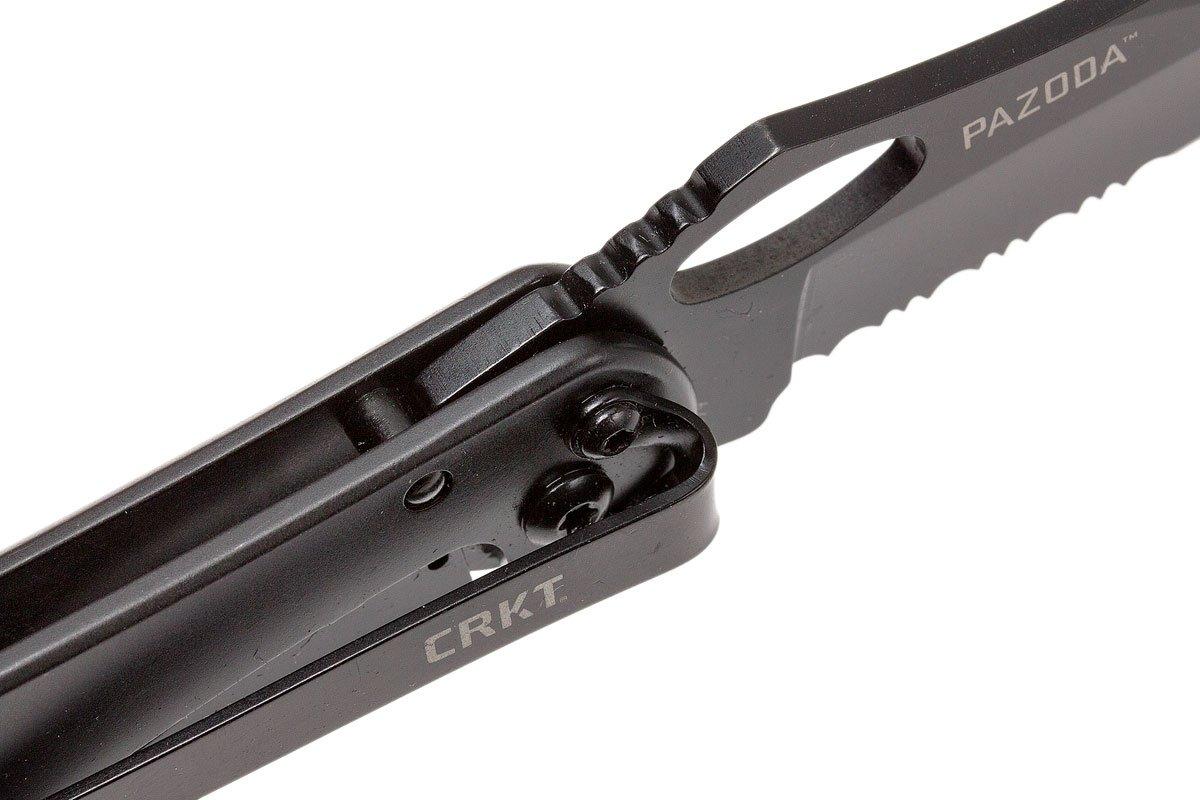 CRKT Pazoda 6490K black pocket knife | Advantageously shopping at ...