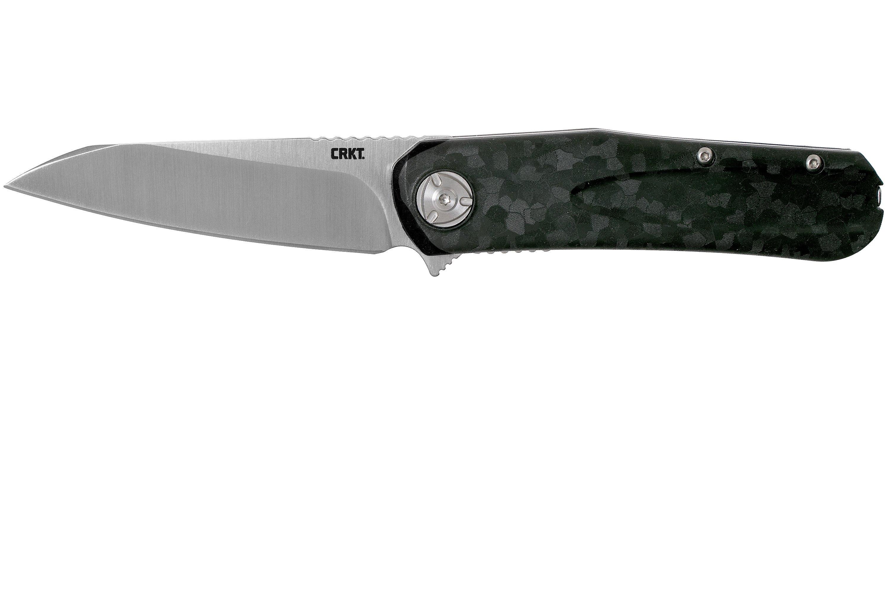 CRKT Mah-Hawk Black 6535 pocket knife, Liong Mah design ...