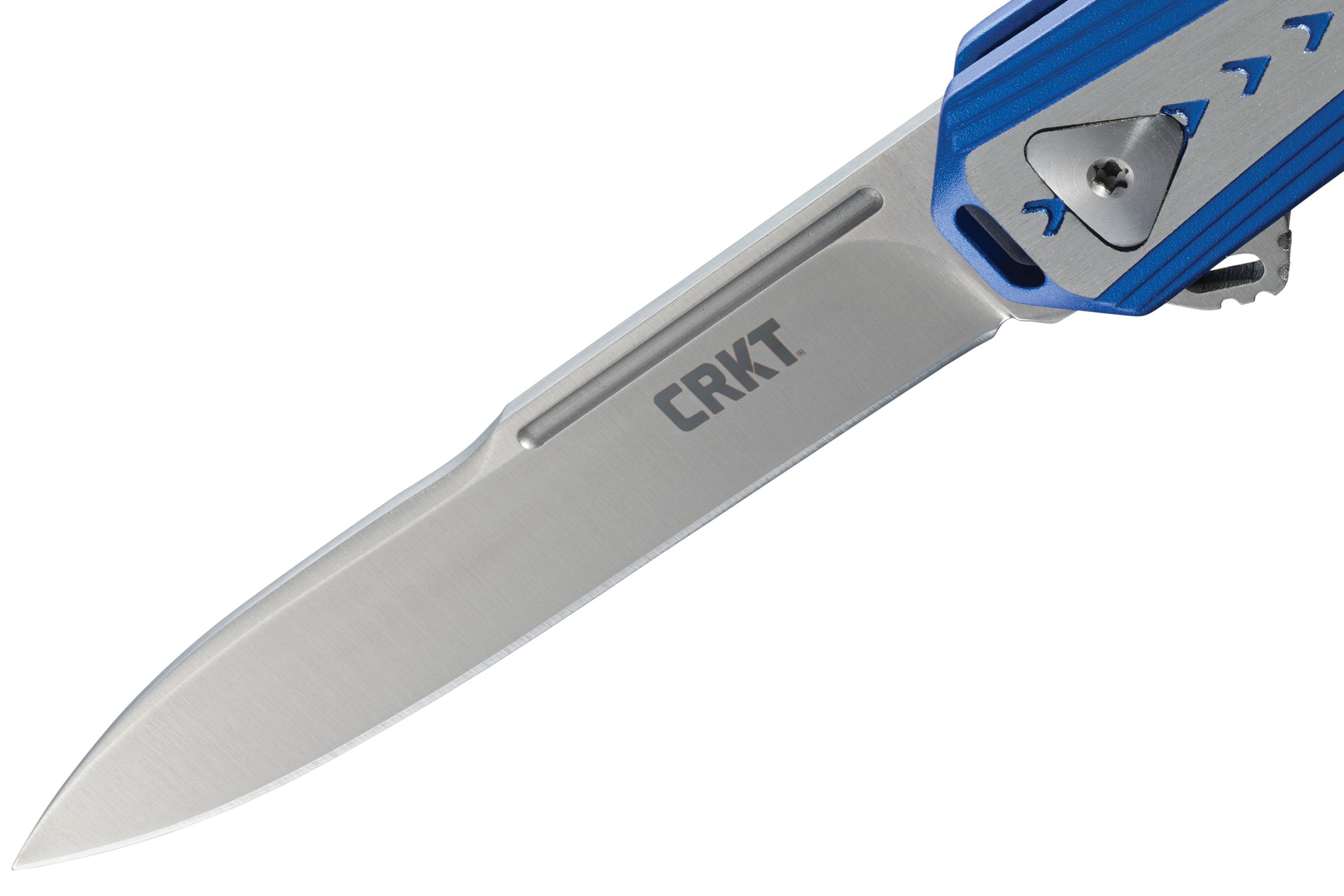 CRKT Stickler, Blue pocket knife, Jeff Park design | Advantageously ...