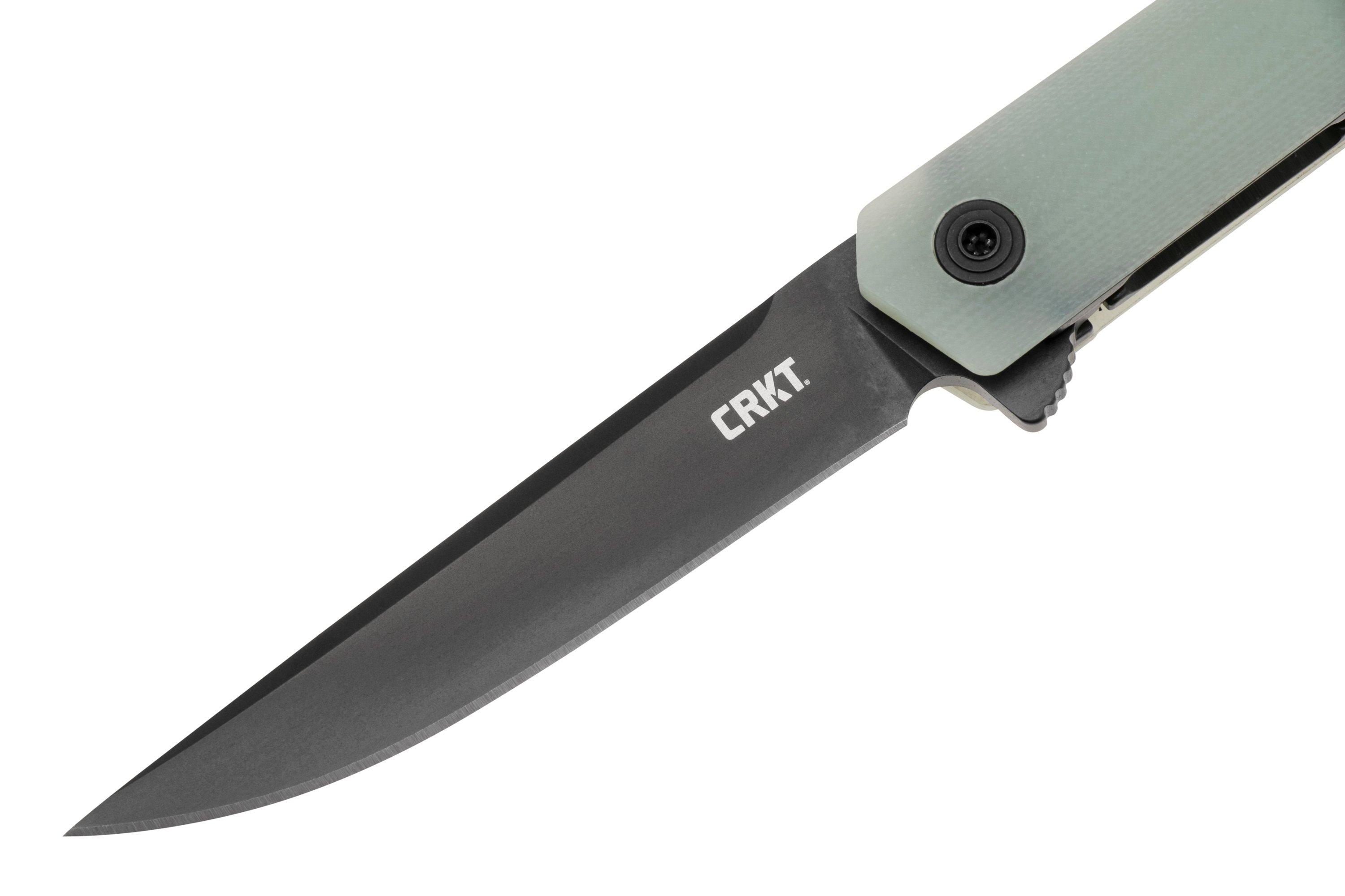 CRKT CEO Compact Jade G10 7095J pocket knife, Richard Rogers design ...