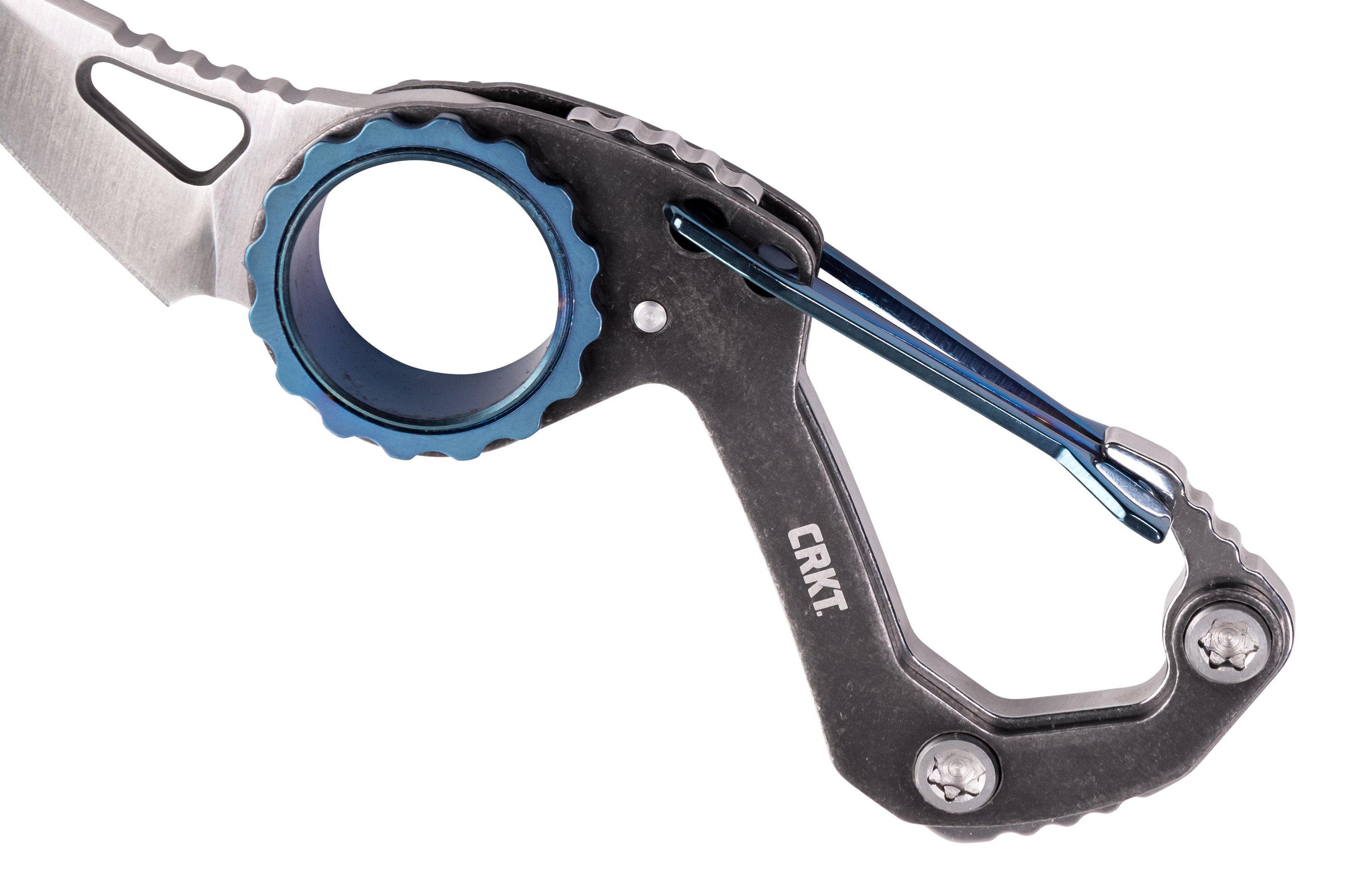 CRKT Compano, Carabiner Sheepsfoot pocket knife, Mike Bond design ...