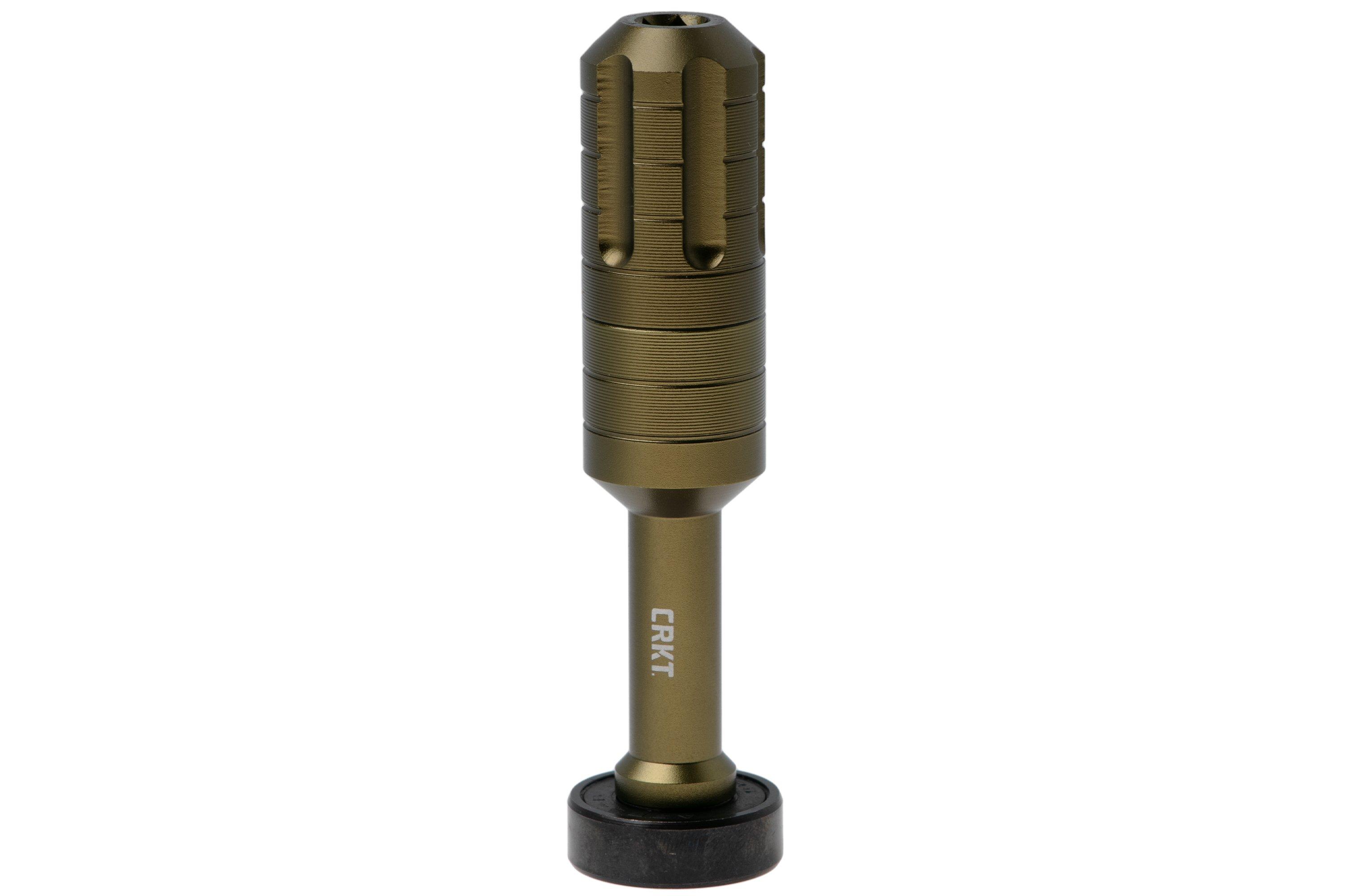 CRKT ToGo Driver Tool 9914 OD-Green Aluminum, bit-driver, Joe Wu design ...