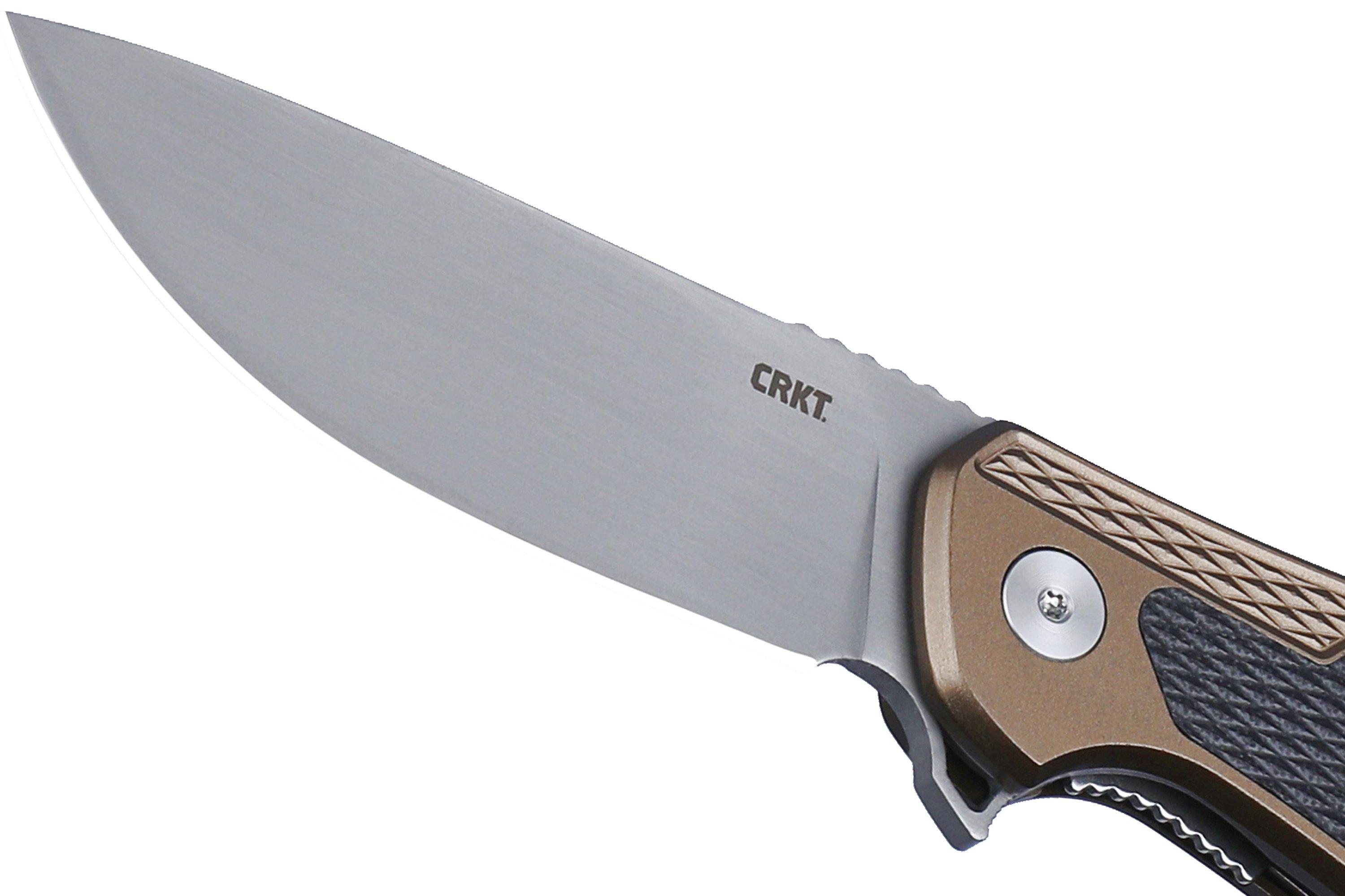 CRKT Jake, OD Green pocket knife, Ken Onion design | Advantageously ...