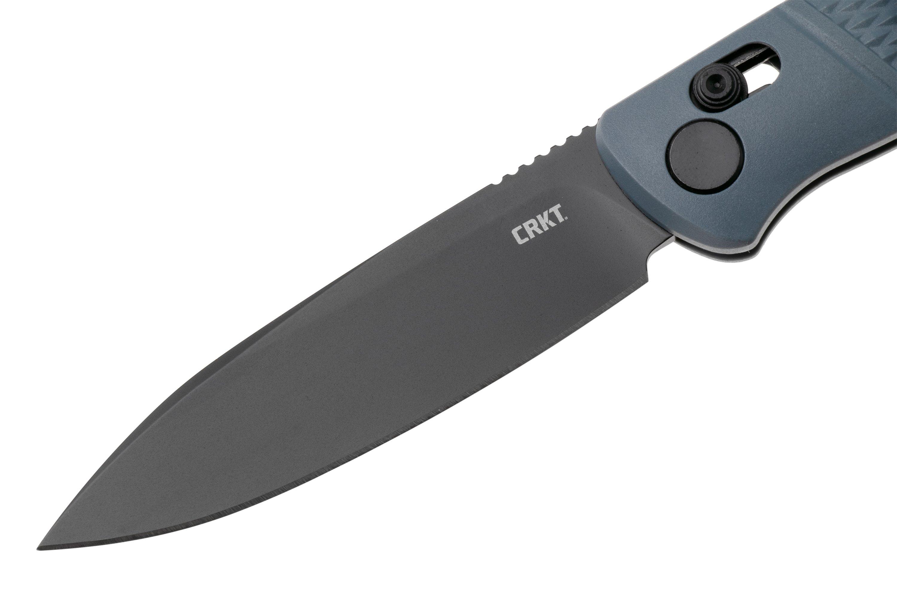 CRKT Counterpart K430GKP Black Oxide 12C27, Gray GRN, couteau de poche ...
