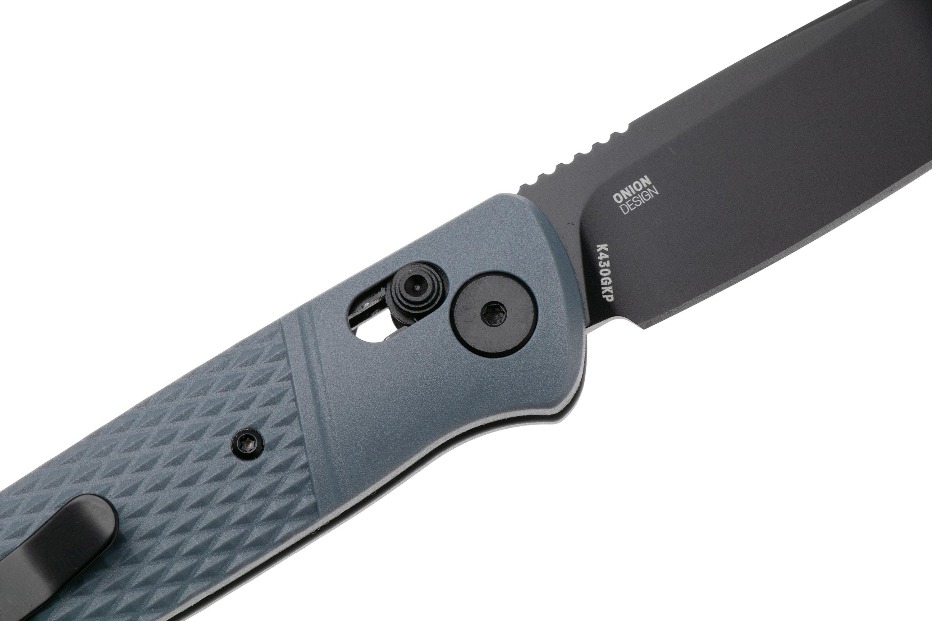 CRKT Counterpart K430GKP Black Oxide 12C27, Gray GRN, pocket knife, Ken ...