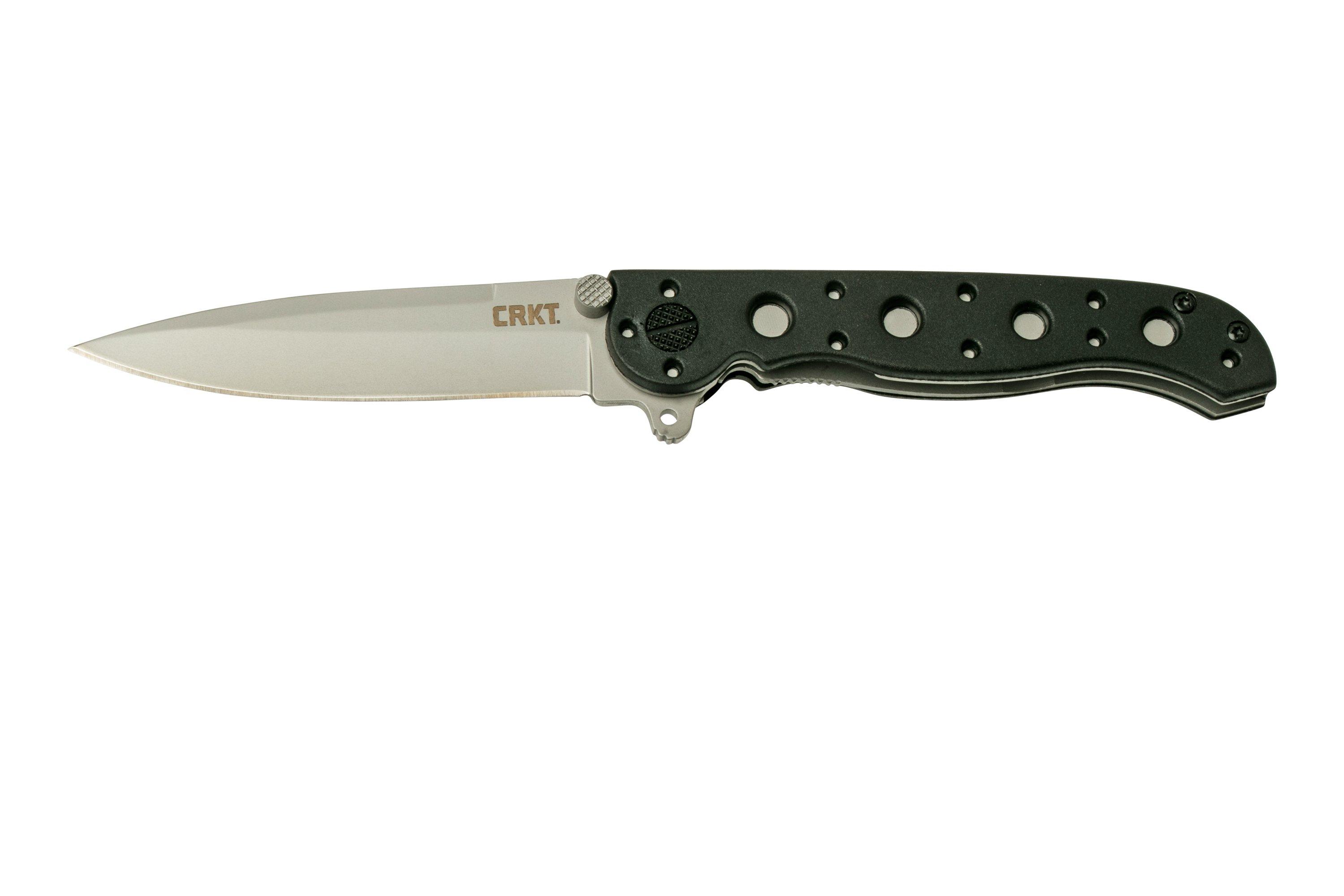 CRKT M16, Spear Point Beadblasted, Black M16-01Z pocket knife ...