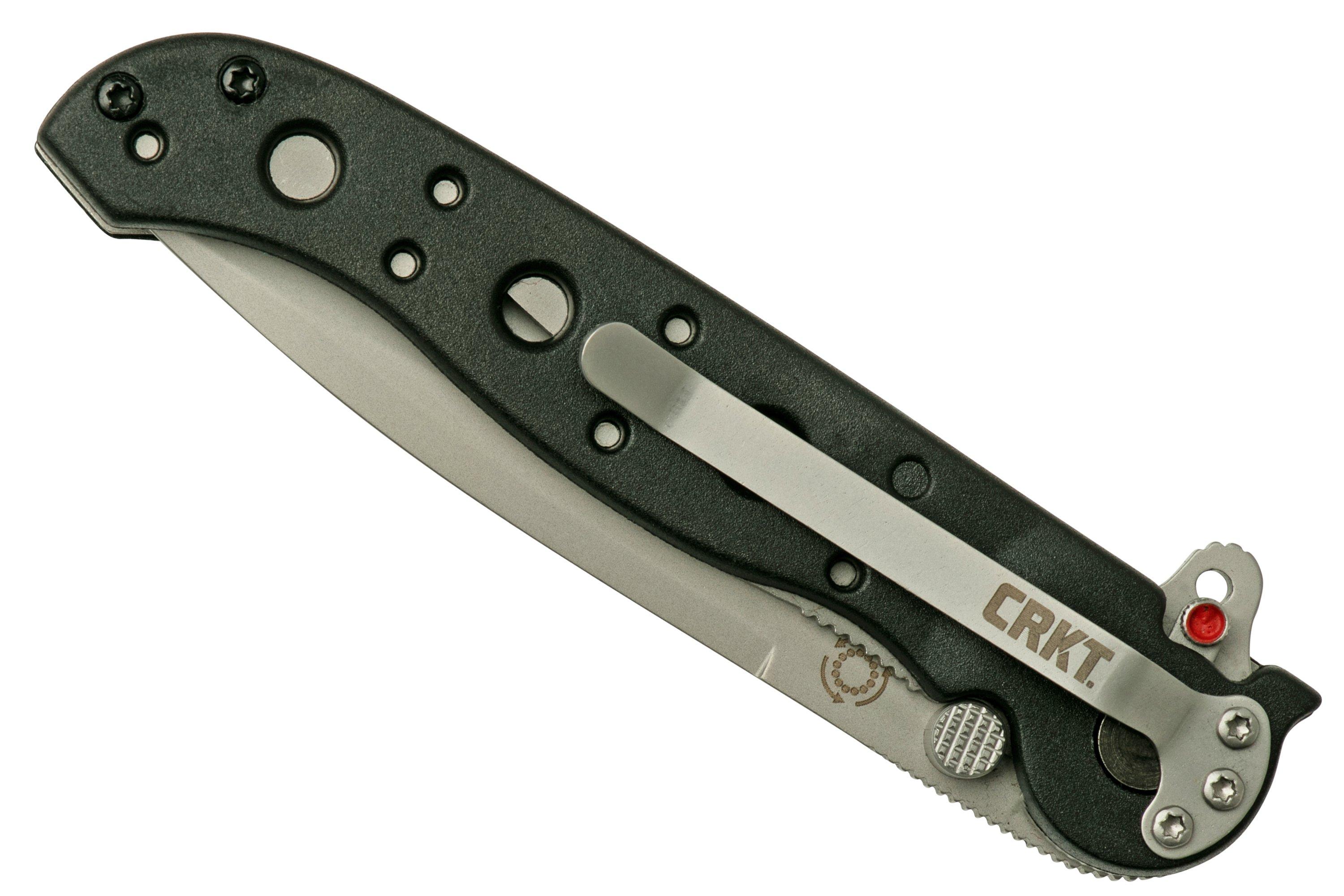 CRKT M16, Spear Point Beadblasted, Black M16-01Z pocket knife ...