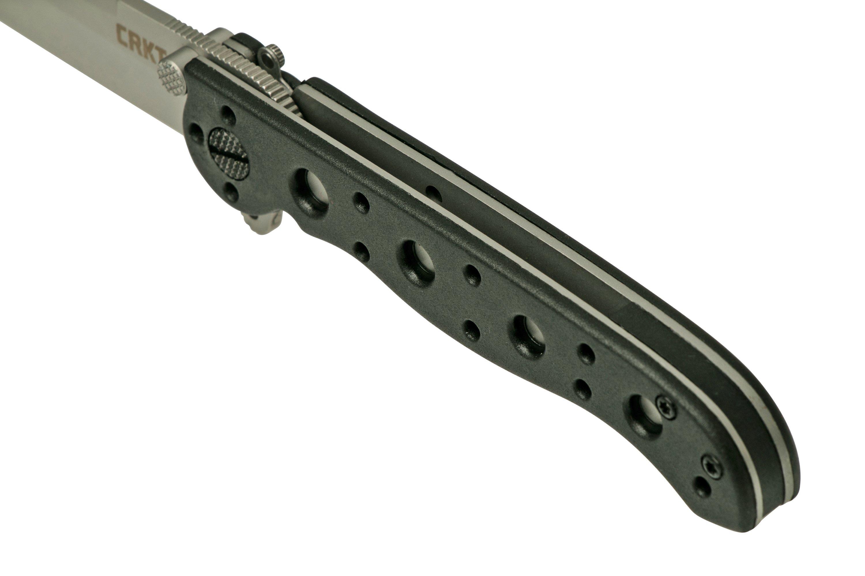 CRKT M16, Spear Point Beadblasted, Black M16-01Z pocket knife ...