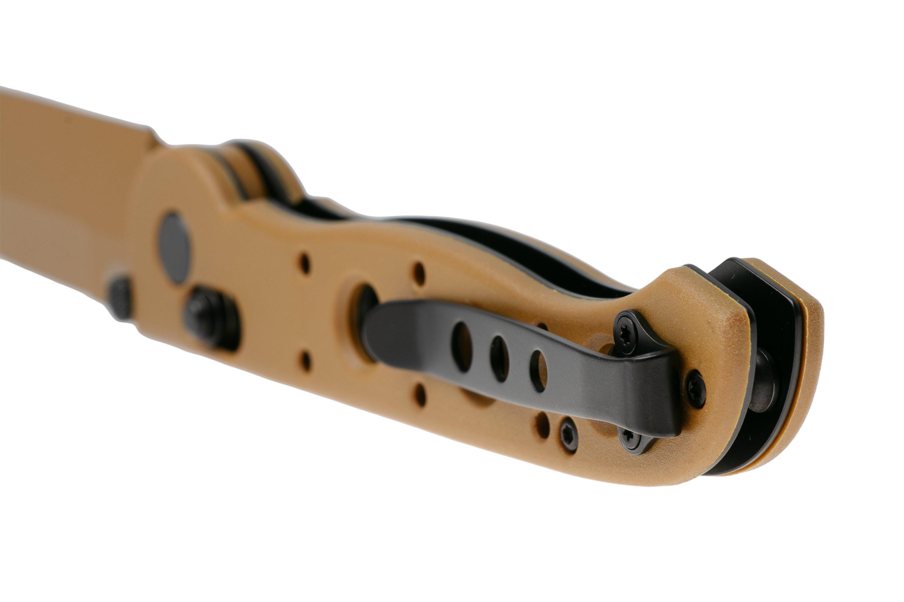 CRKT M16 Crossbar Lock Spear Point M16-03XD Desert Tan EDP D2, Desert ...