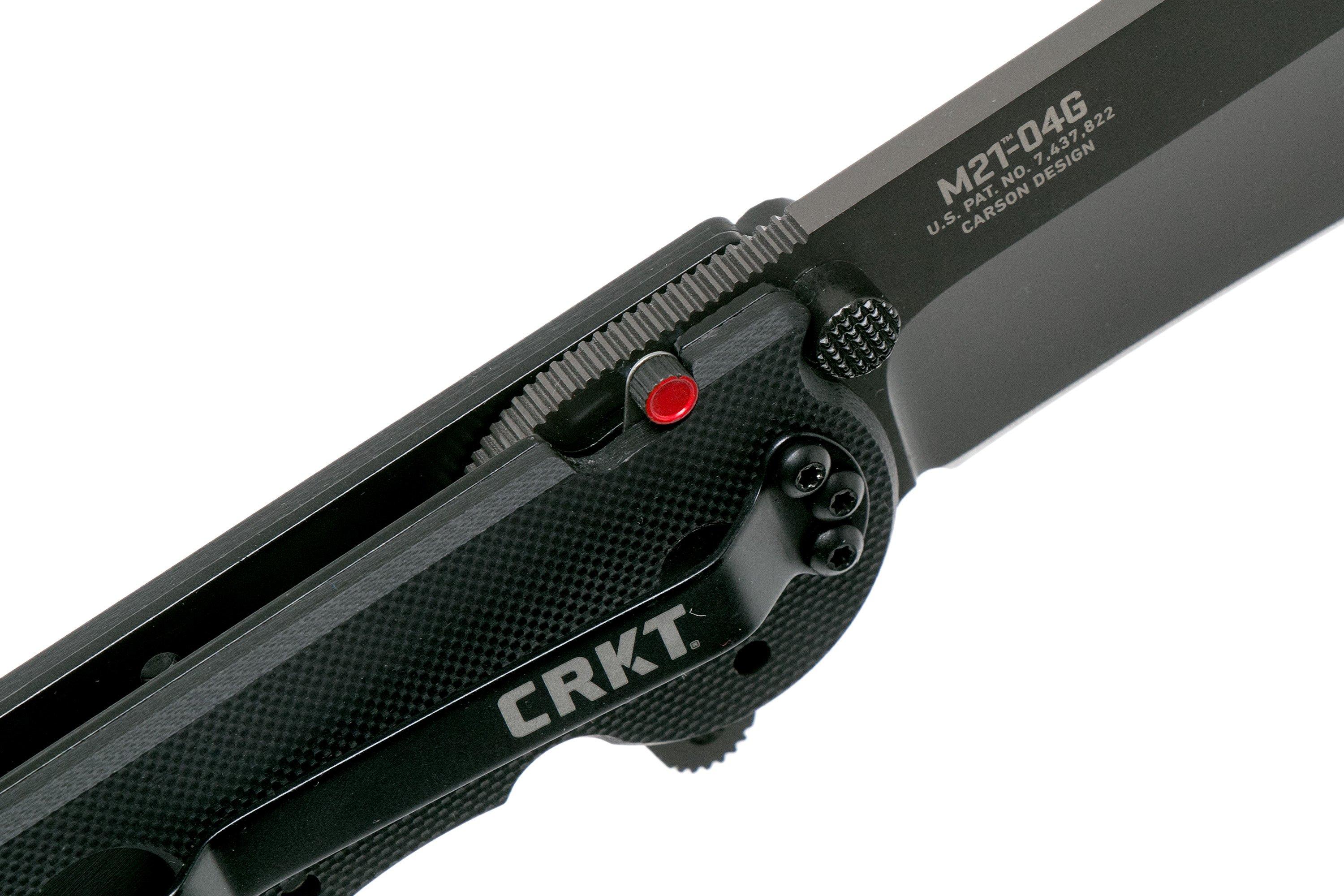 CRKT M21 G10 Large Folder - Spear Point - M21-04G | Advantageously ...