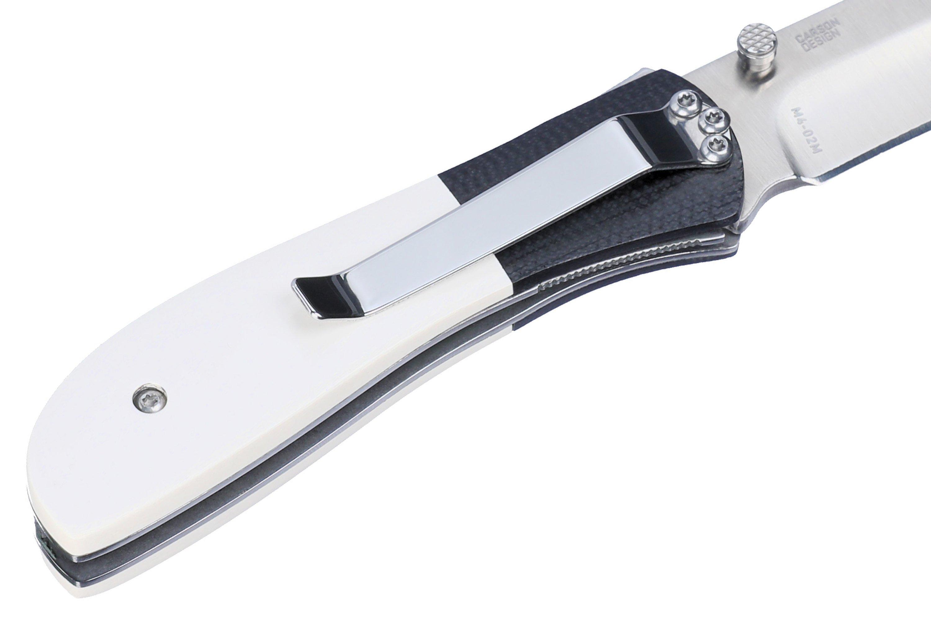 CRKT M4-02M, White coltello da tasca, design di Kit Carson | Fare ...