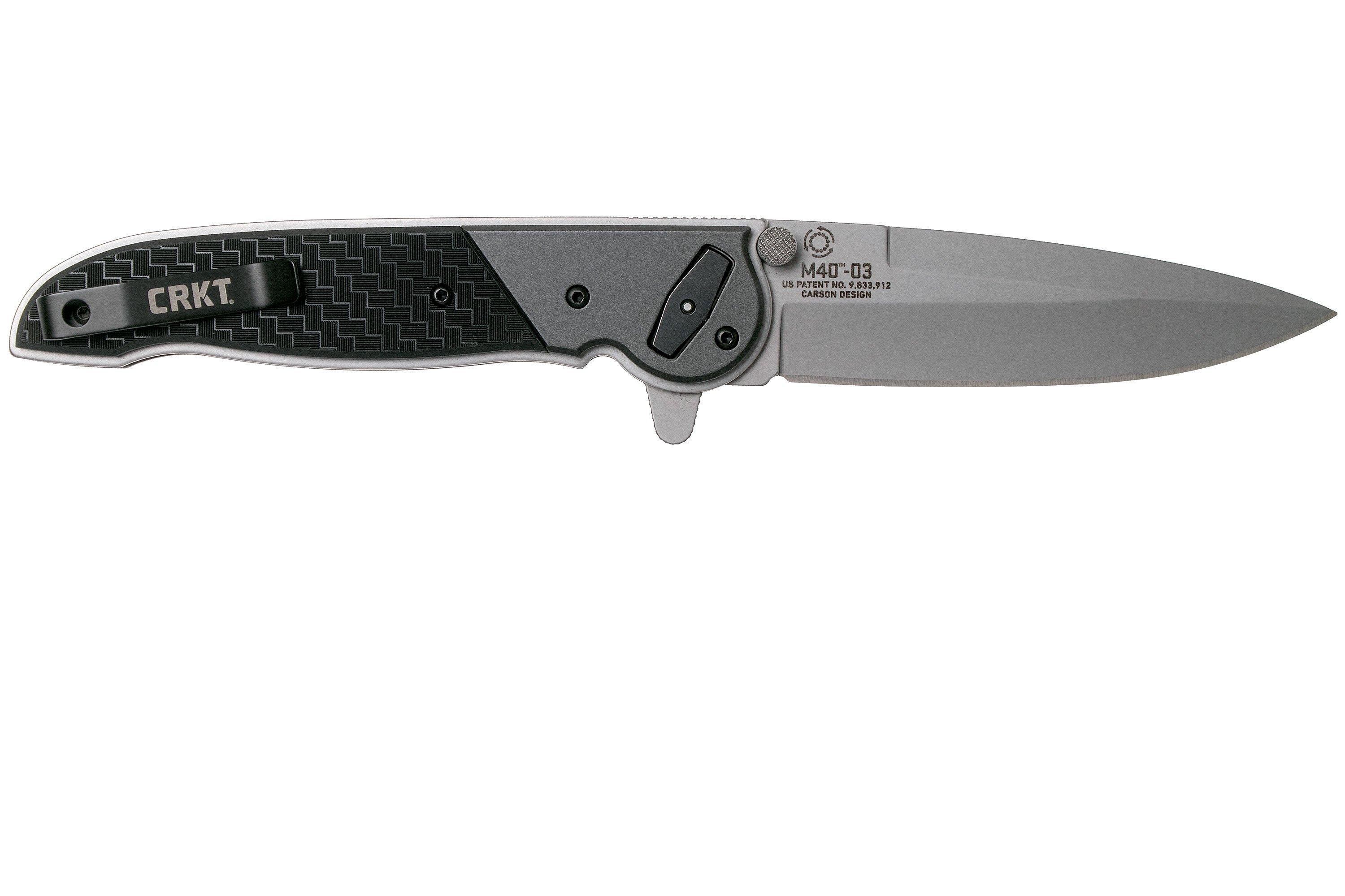 CRKT M40-03 pocket knife, Kit Carson design | Advantageously shopping ...