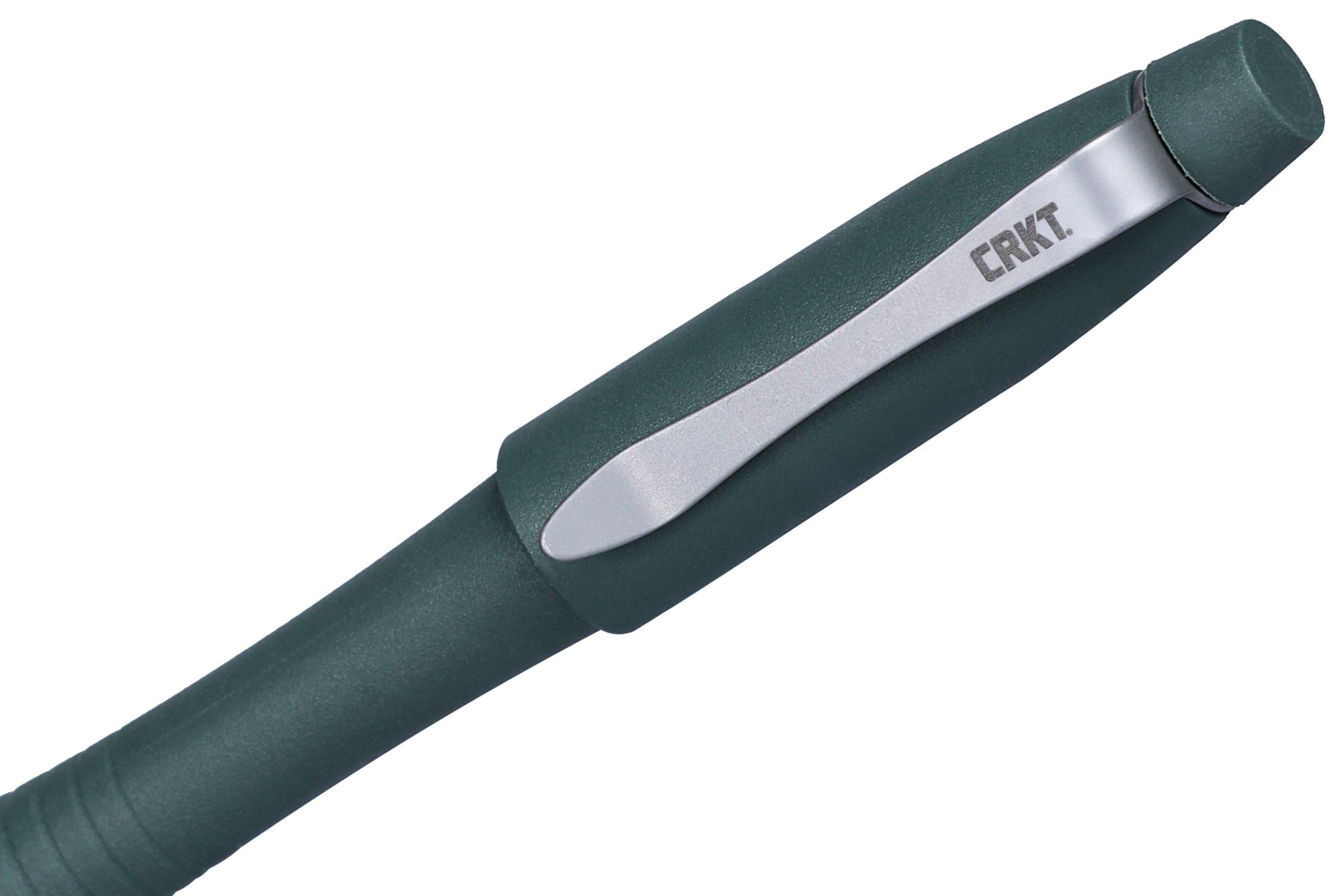 CRKT Williams Defense Pen, Green Grivory, tactical pen, James Williams ...