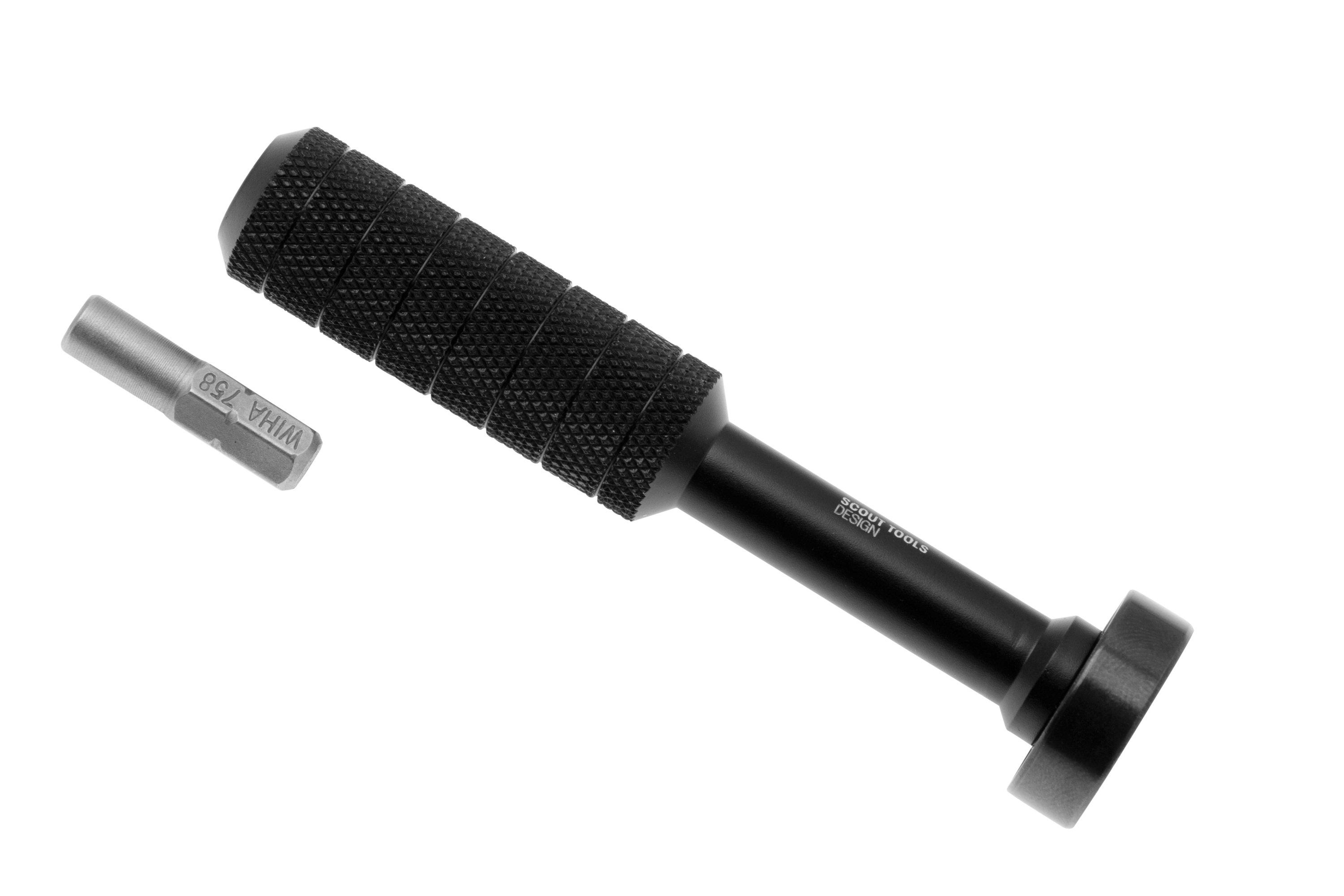 CRKT Big Boy Driver Tool 9915 Black Aluminum, bit driver, Joe Wu design ...