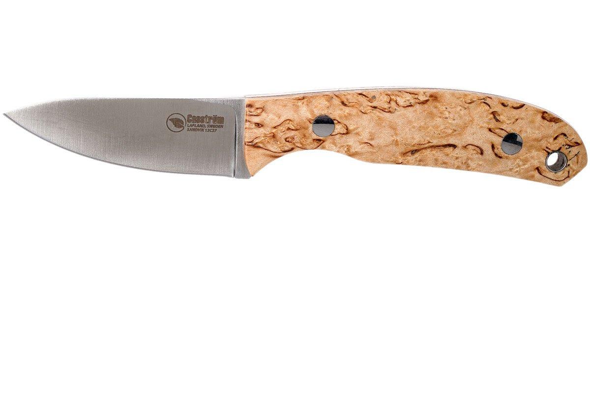 Casström Safari Curly Birch hunting knife 10618, Alan Wood design ...