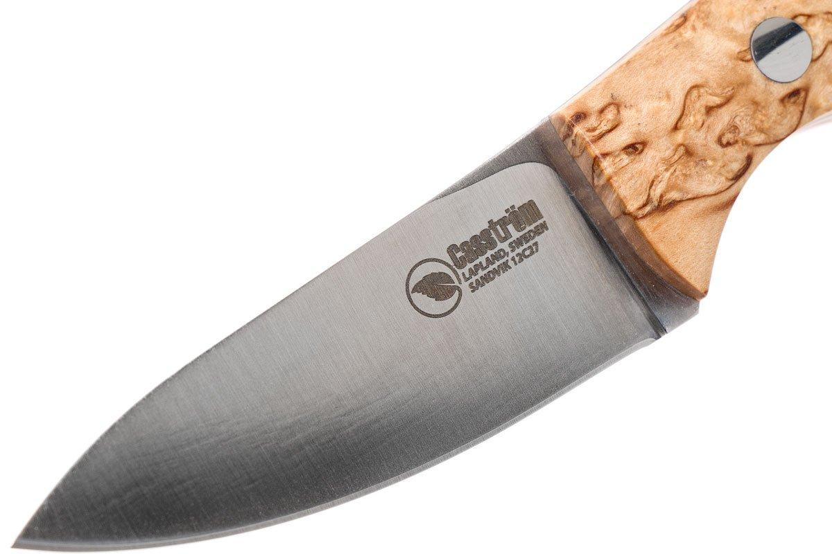 Casström Safari Curly Birch hunting knife 10618, Alan Wood design ...