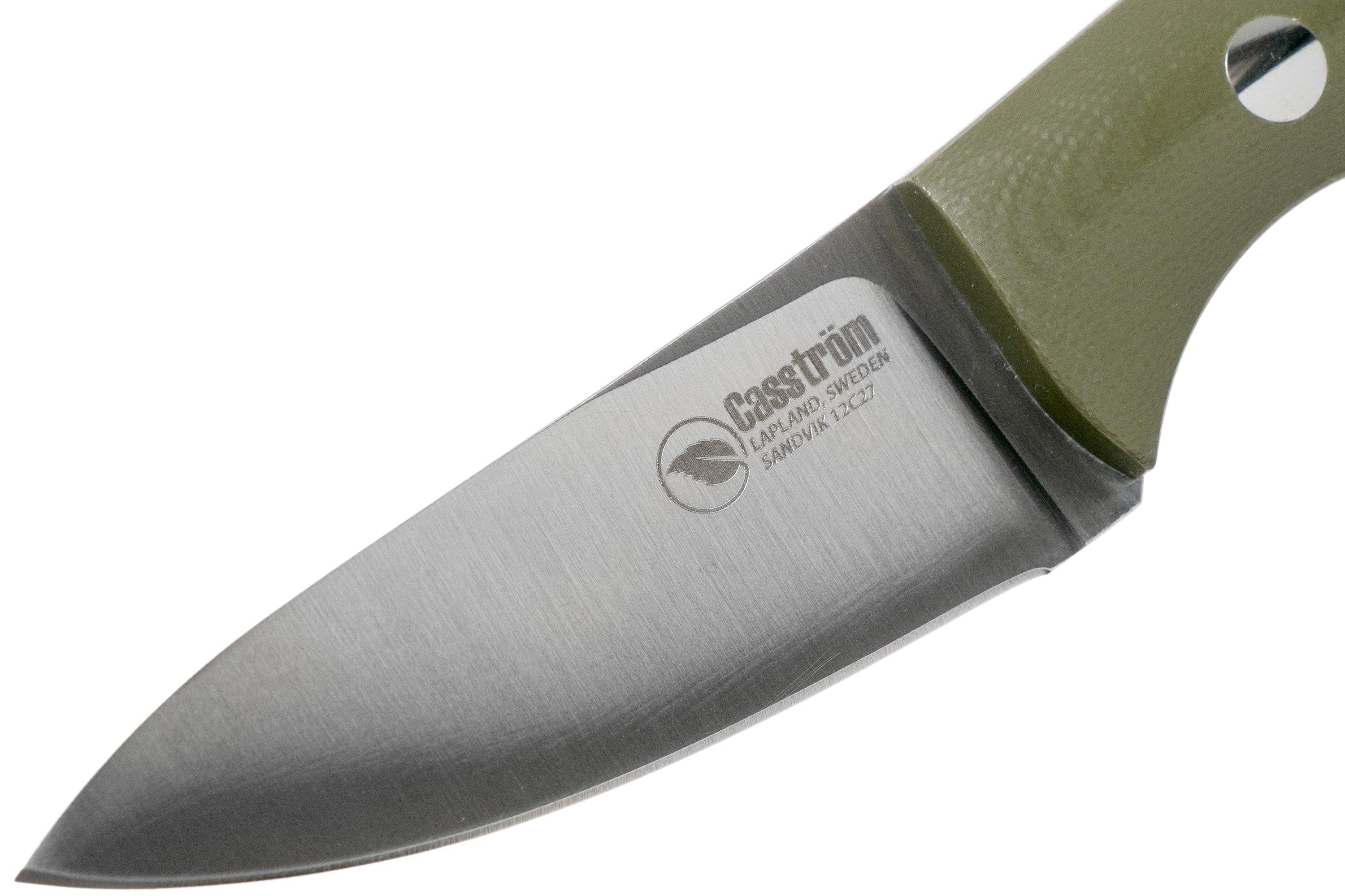 Casström Safari Olive G10 hunting knife 11607, Alan Wood design ...