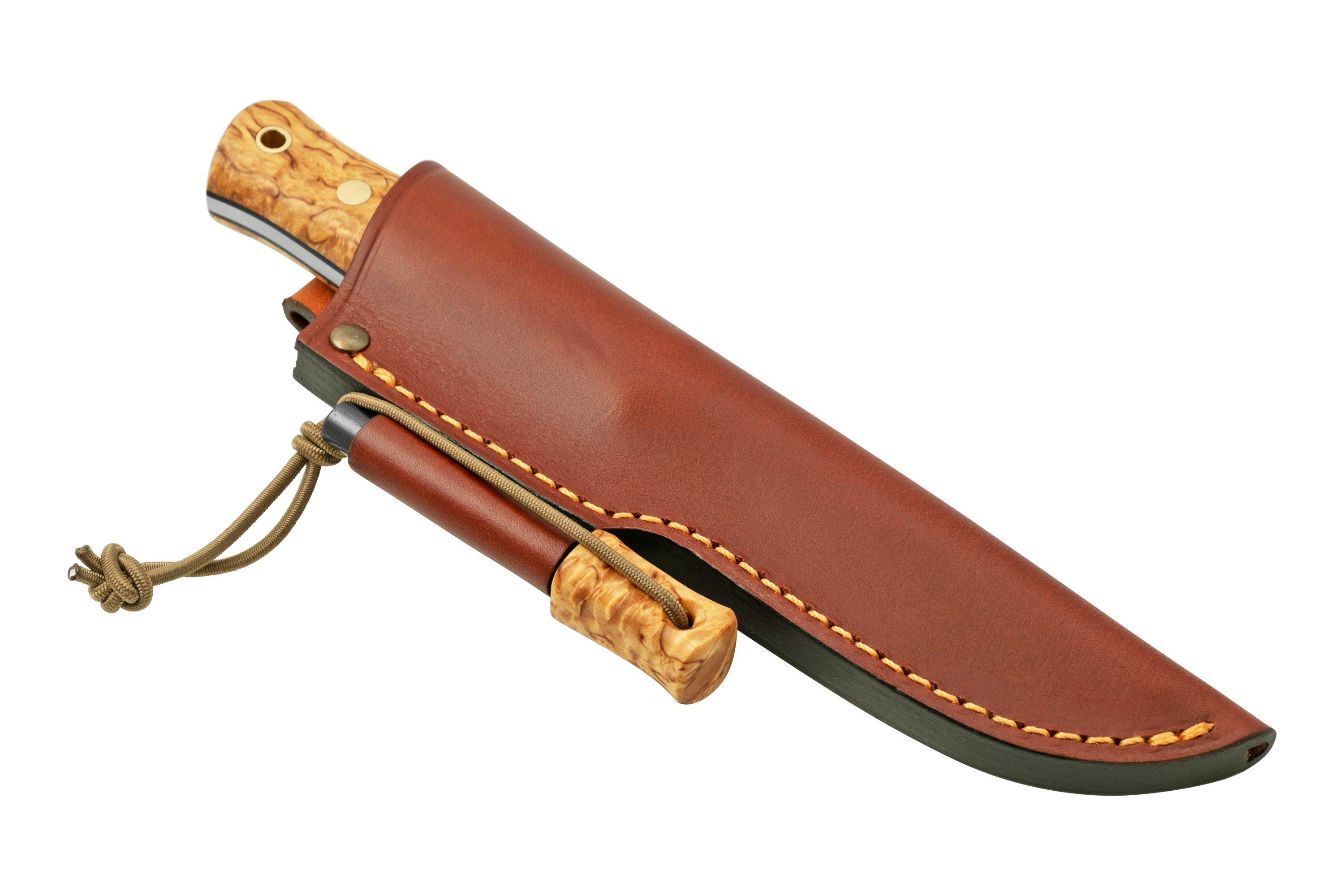 Casström Lars Fält Knife 11824, bushcraft knife with firesteel ...