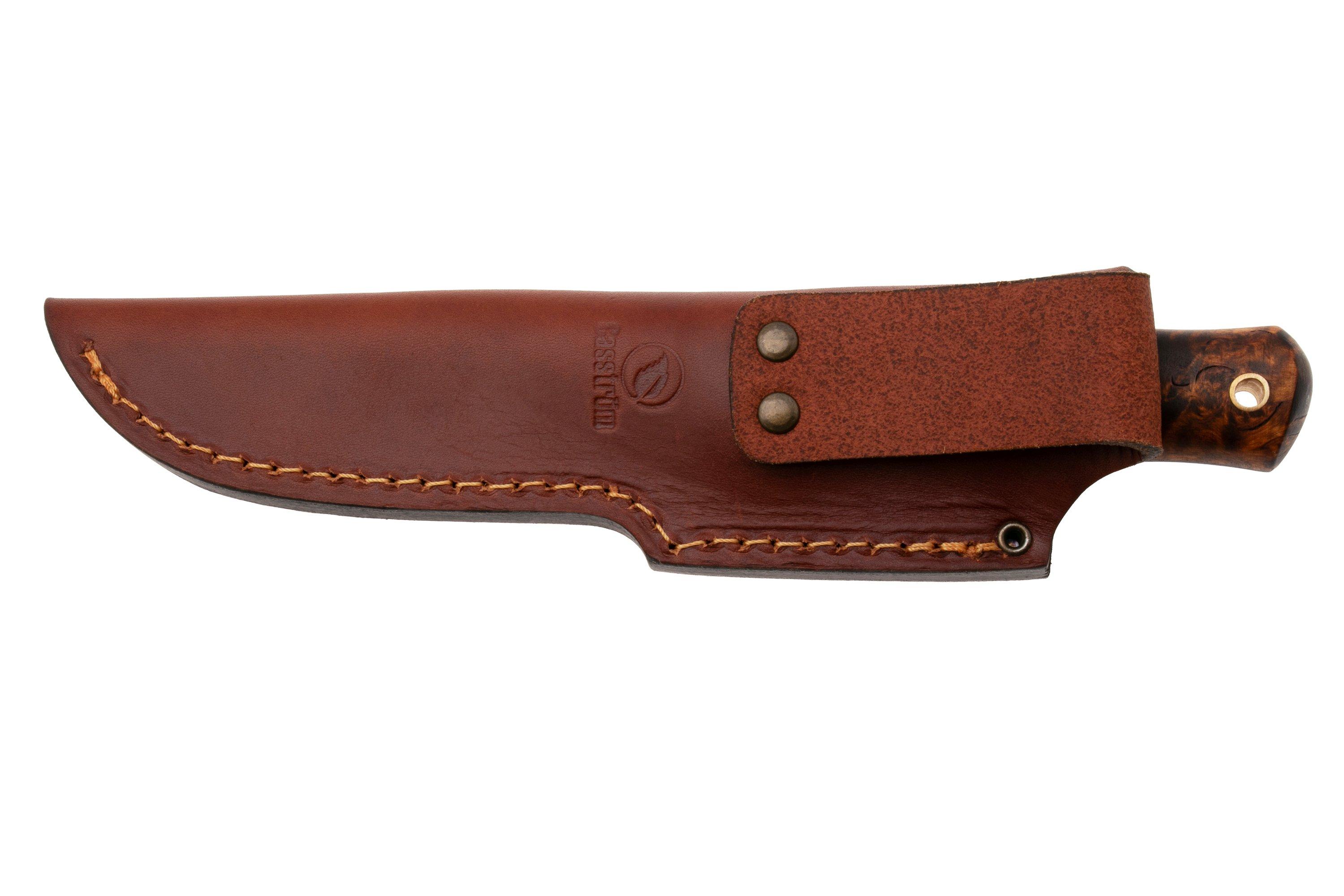 Casström Lars Fält Järv 11870, Curly Birch Wood, bushcraft knife ...