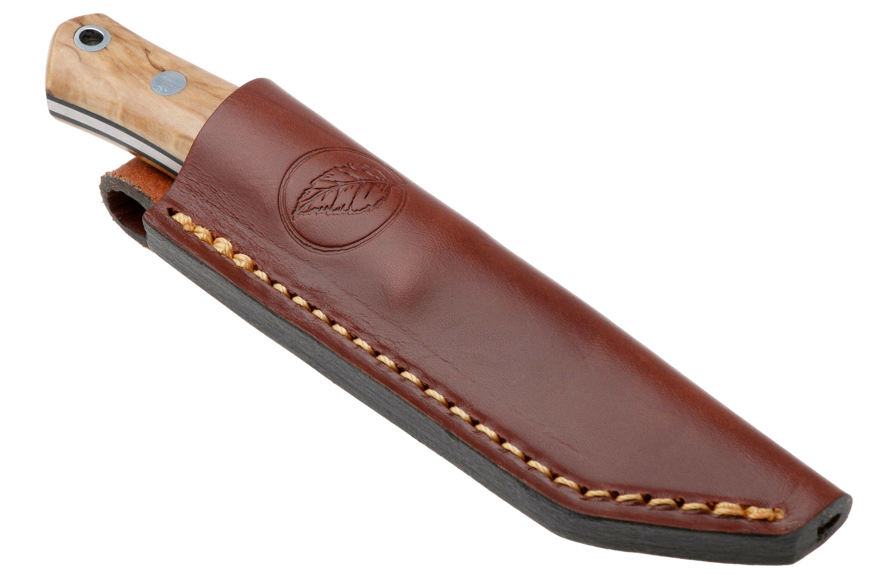 Casström No. 8 SFK Flat 12818, Curly Birch, bushcraft knife ...
