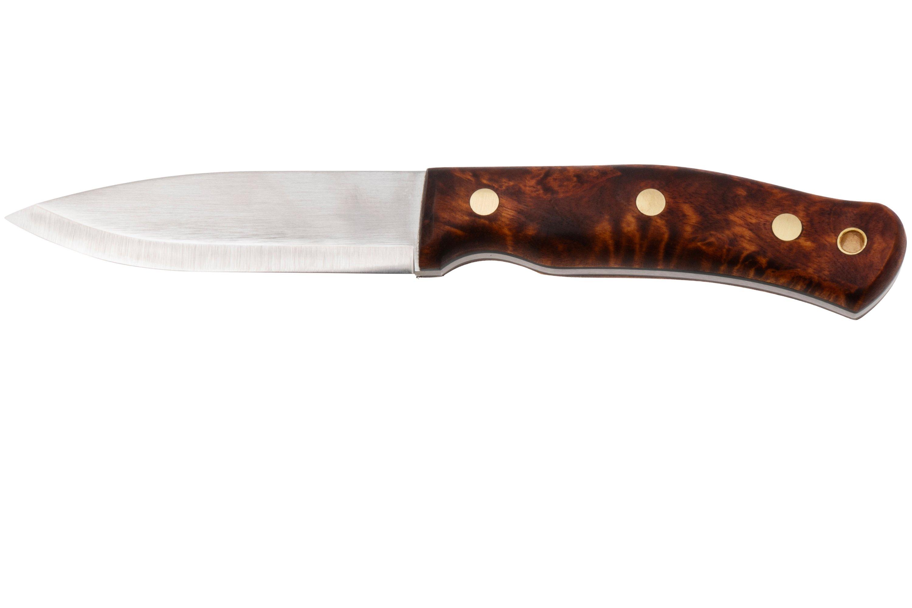 Casström No. 10 Swedish Forest Knife Järv 13170, Curly Birch Wood ...