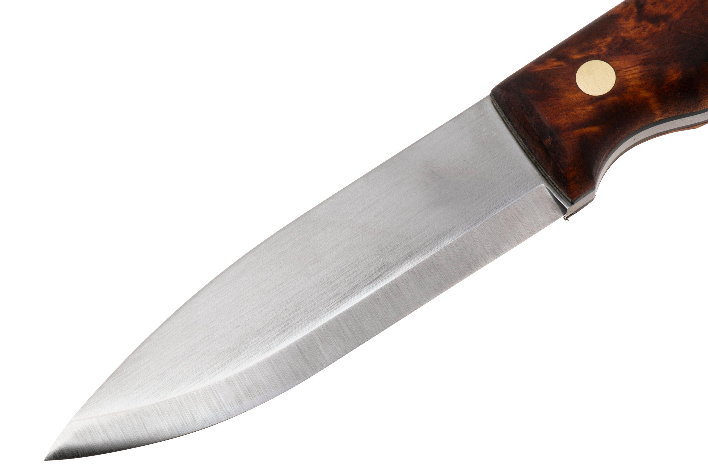 Casström No. 10 Swedish Forest Knife Järv 13170, Curly Birch Wood ...