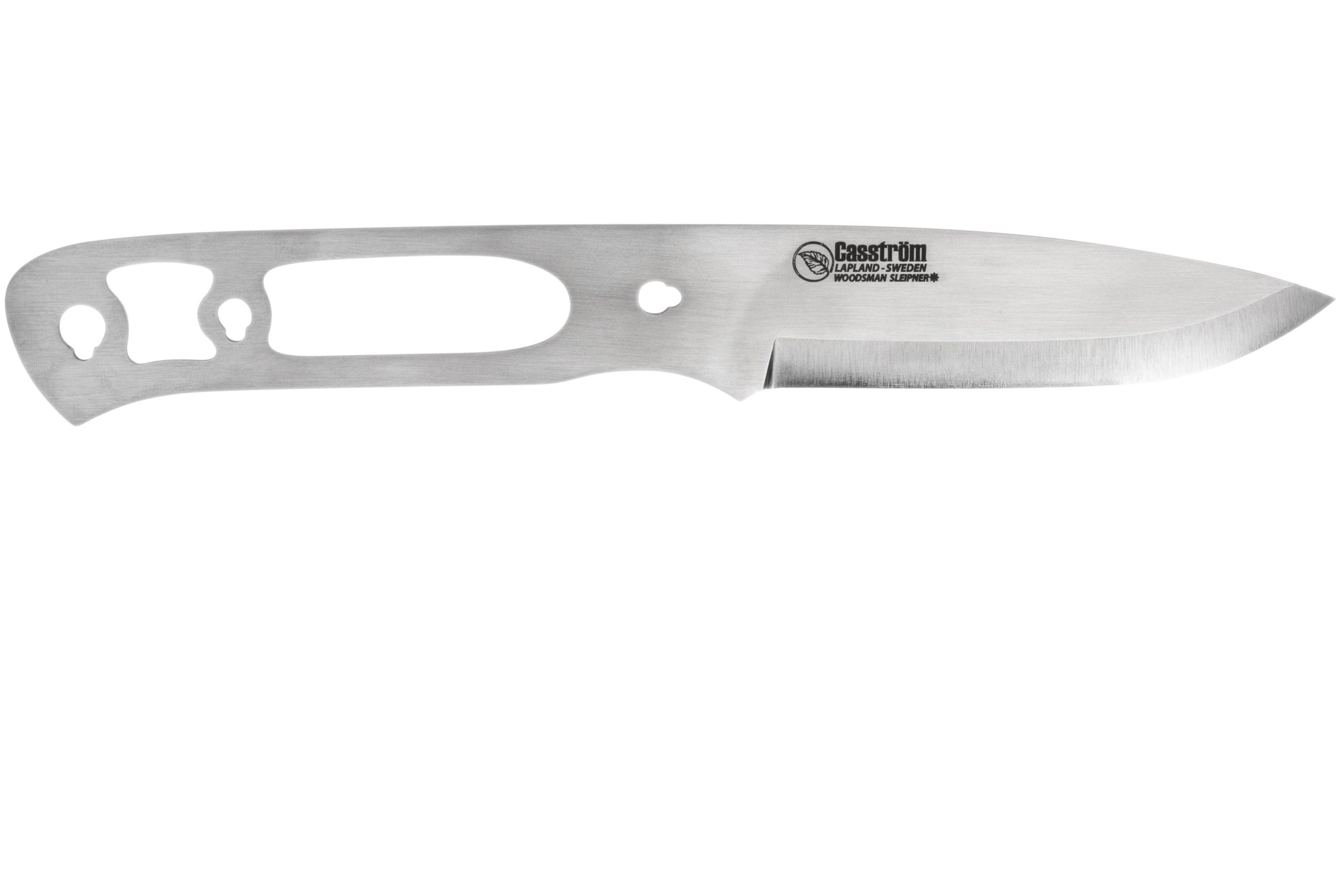 Casström Woodsman Knife Knife Blade 13230 Sleipner Scandi, blade ...